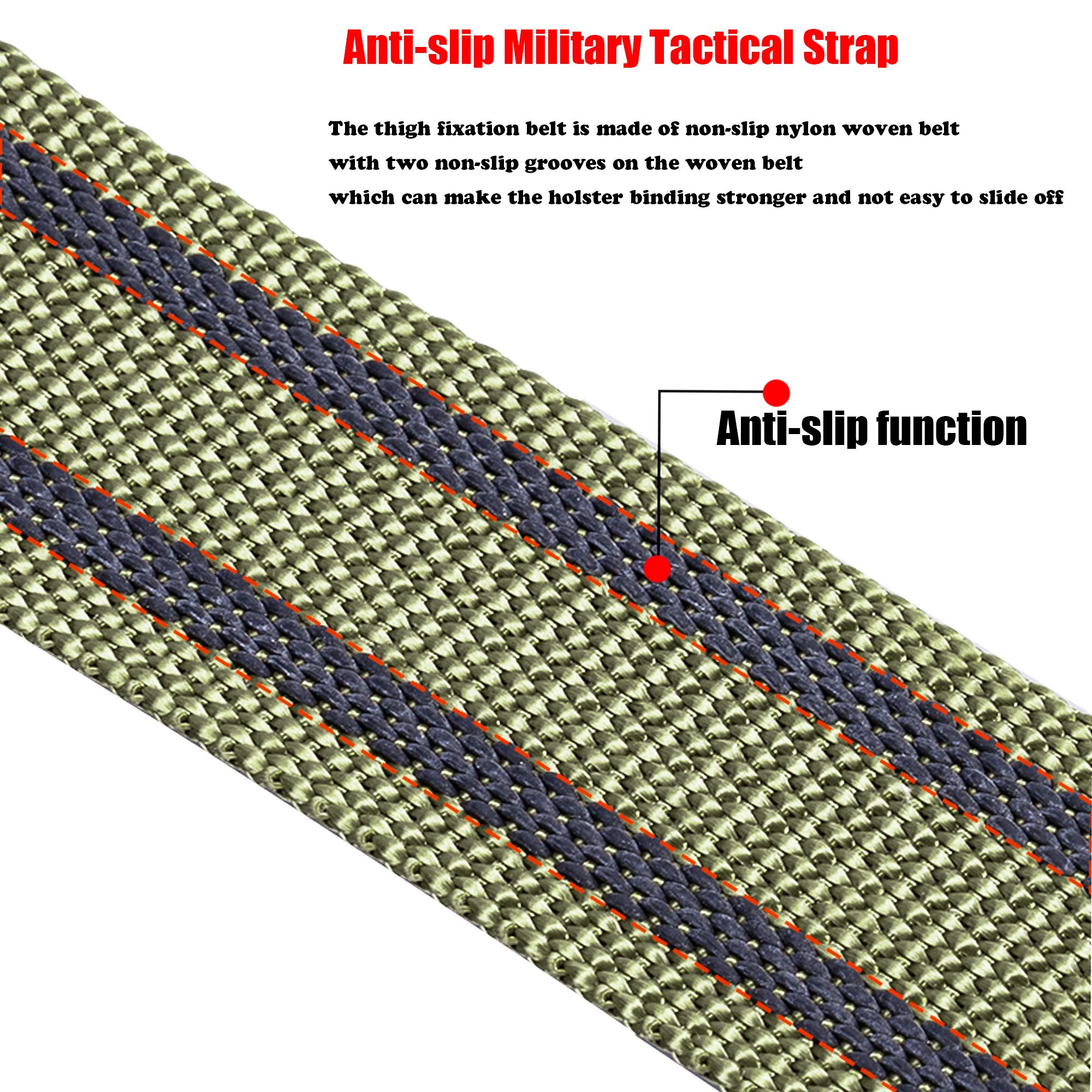Snapklik.com : Tactical Leg Strap EDC Thigh Belt For Universal Belt ...