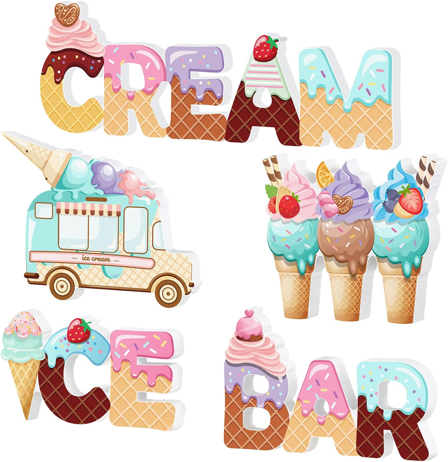 Amazon.com : SMART BLONDE Ice Cream Novelty Metal Arrow Sign A-275 ...