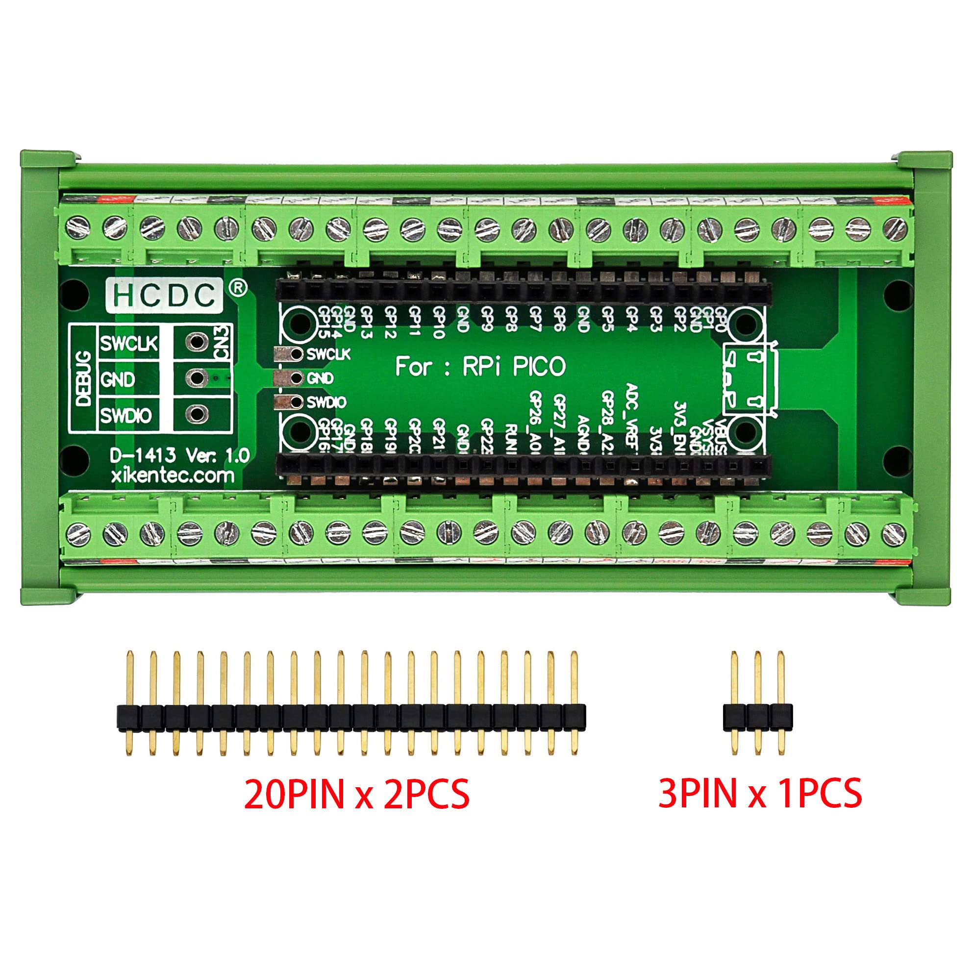 Snapklik.com : Terminal Block Breakout Module For Raspberry Pi Pico