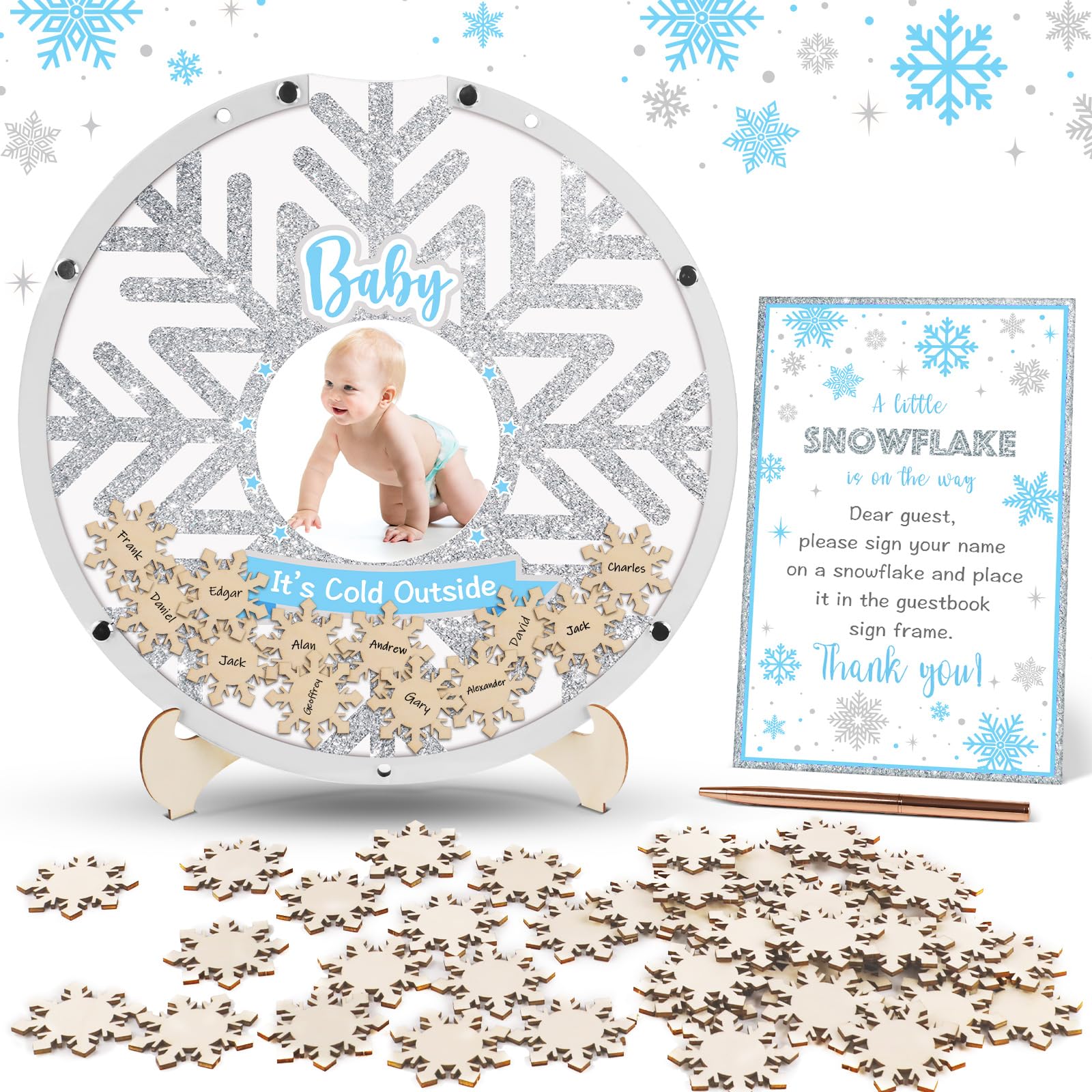 Snowflake Guest Book Alternatives