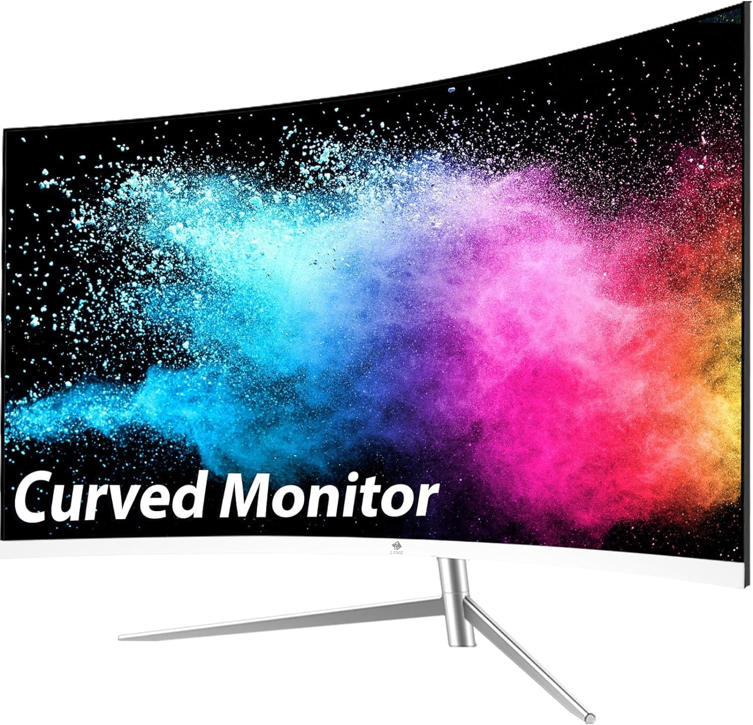 Z-Edge 24-inch Curved Gaming Monitor, Full HD 1080P 1920x1080 LED ...