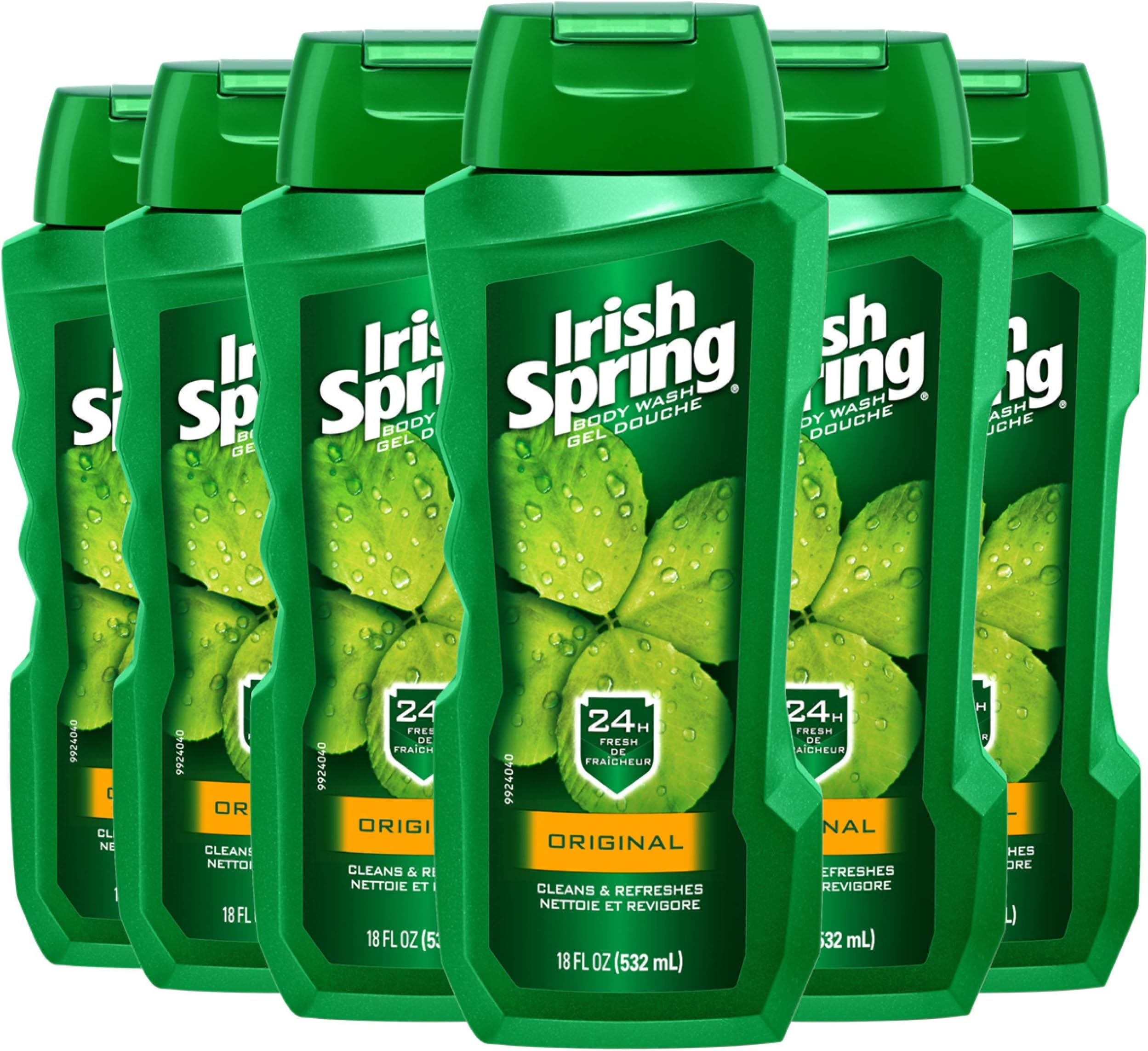 Amazon.com : Irish Spring Body Wash, Original, 18 Fl Oz (Pack of 6 ...