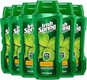 Irish Spring Body Wash, Original, 18 Fluid Ounce (Pack of 6) : Amazon ...