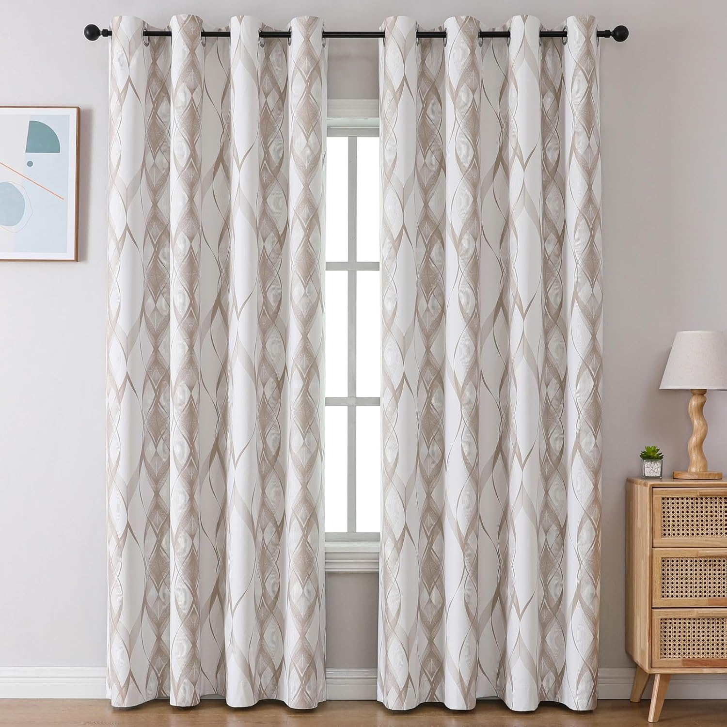 Amazon.com: BULLPRINCESS Blackout Curtains 84 Inch Length 2 Panels Set ...