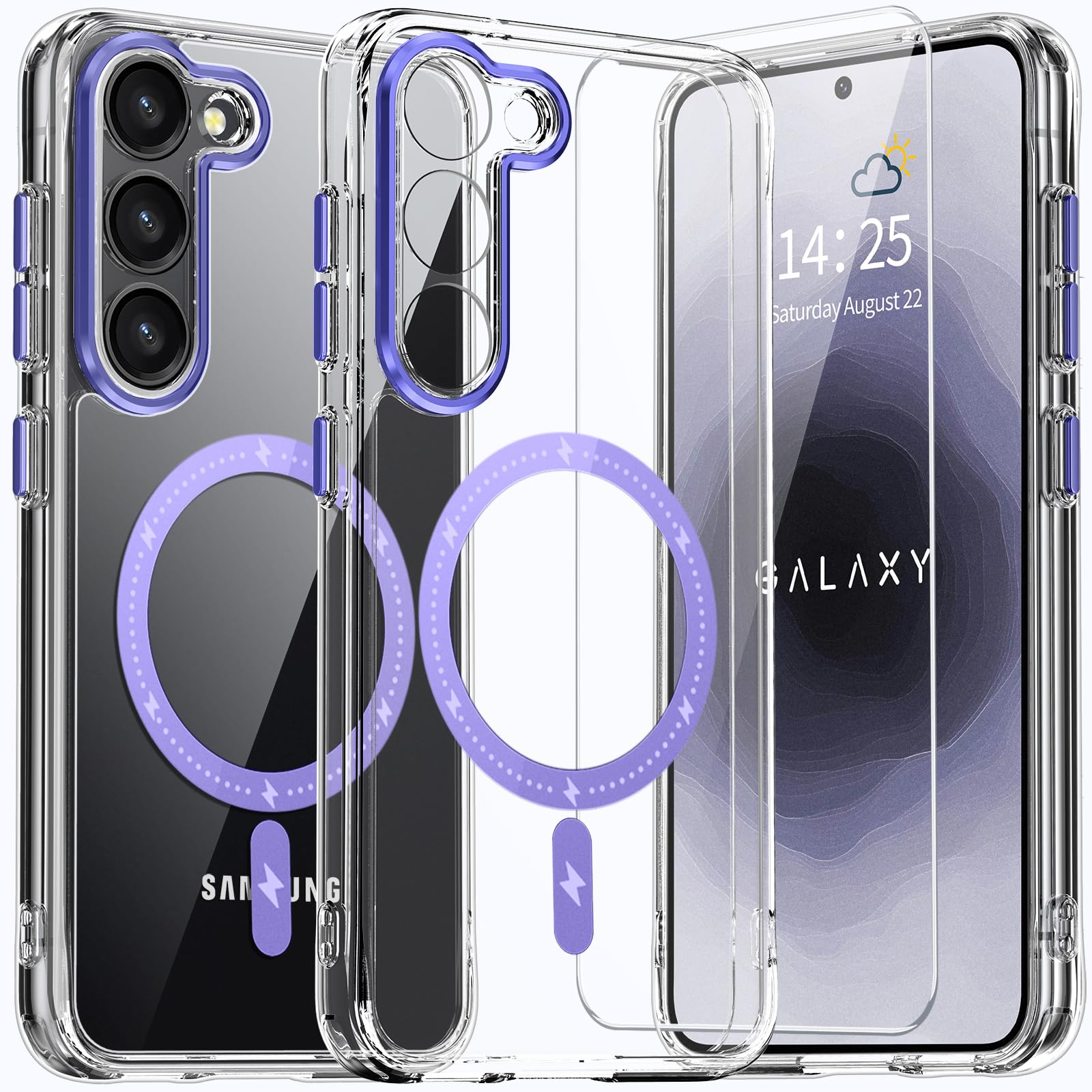 Snapklik.com : ANTSHARE For Samsung Galaxy S24 Ultra Case, Anti-Yellowing S24 Ultra Case