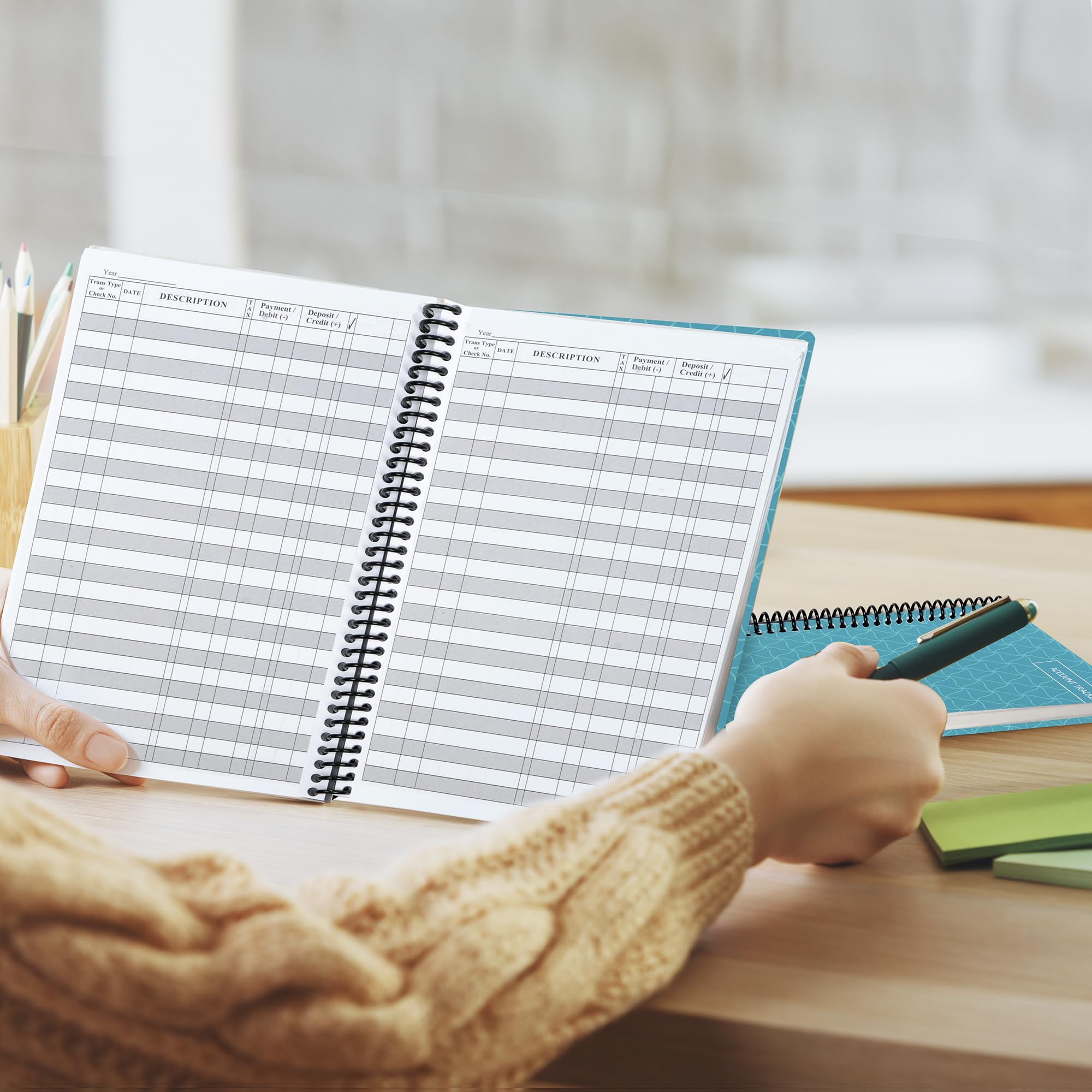Snapklik.com : The Superior Registers Premium Check Book Register ...