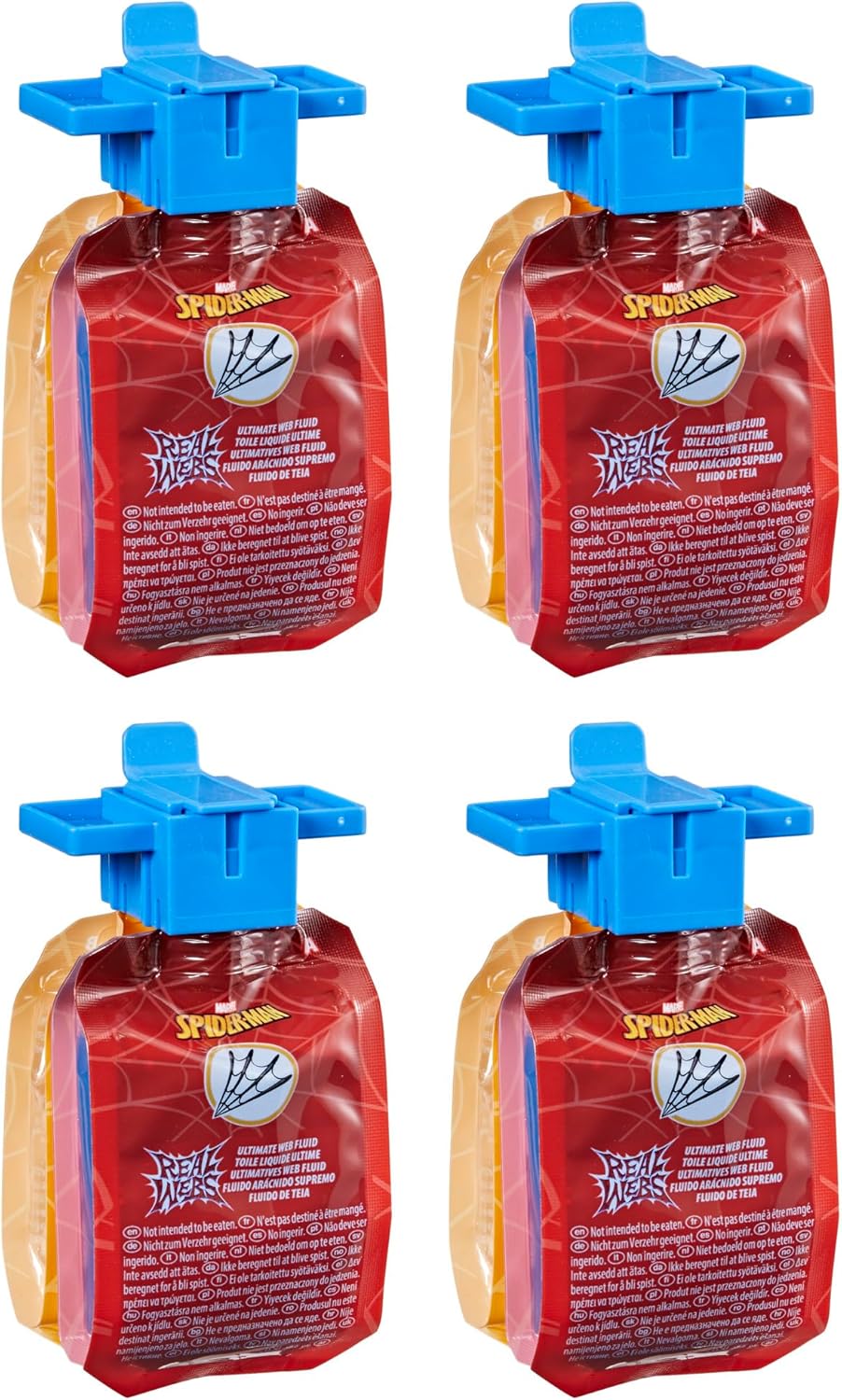 Amazon.com: Spider-Man Marvel Real Webs Ultimate Web Fluid Refill ...