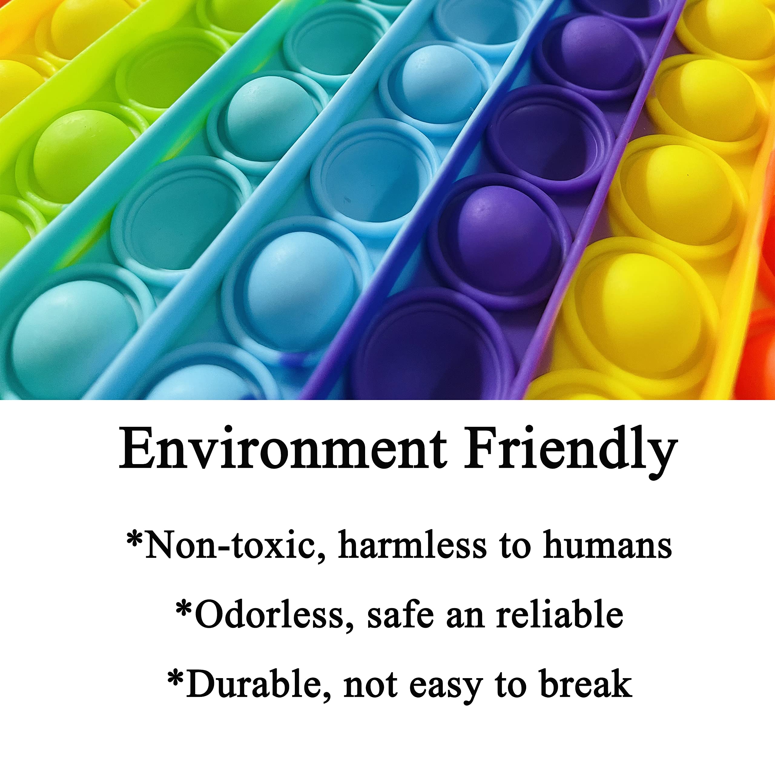 Buy Big Push Pop Bubble Fidget Sensory Toys, Autism Special Needs ...