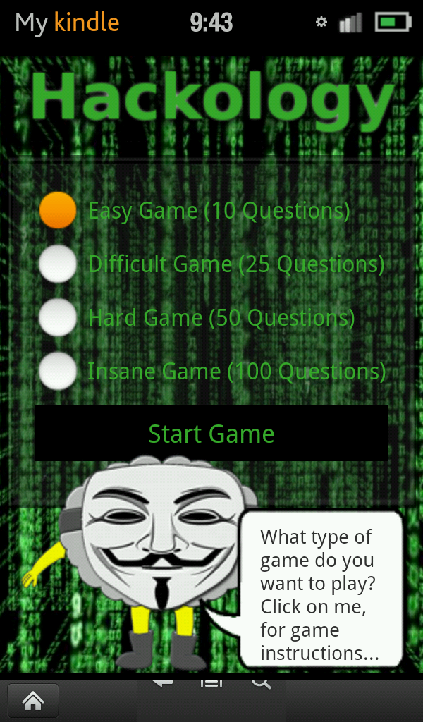 Hackology The Hacker Quiz - App on Amazon Appstore