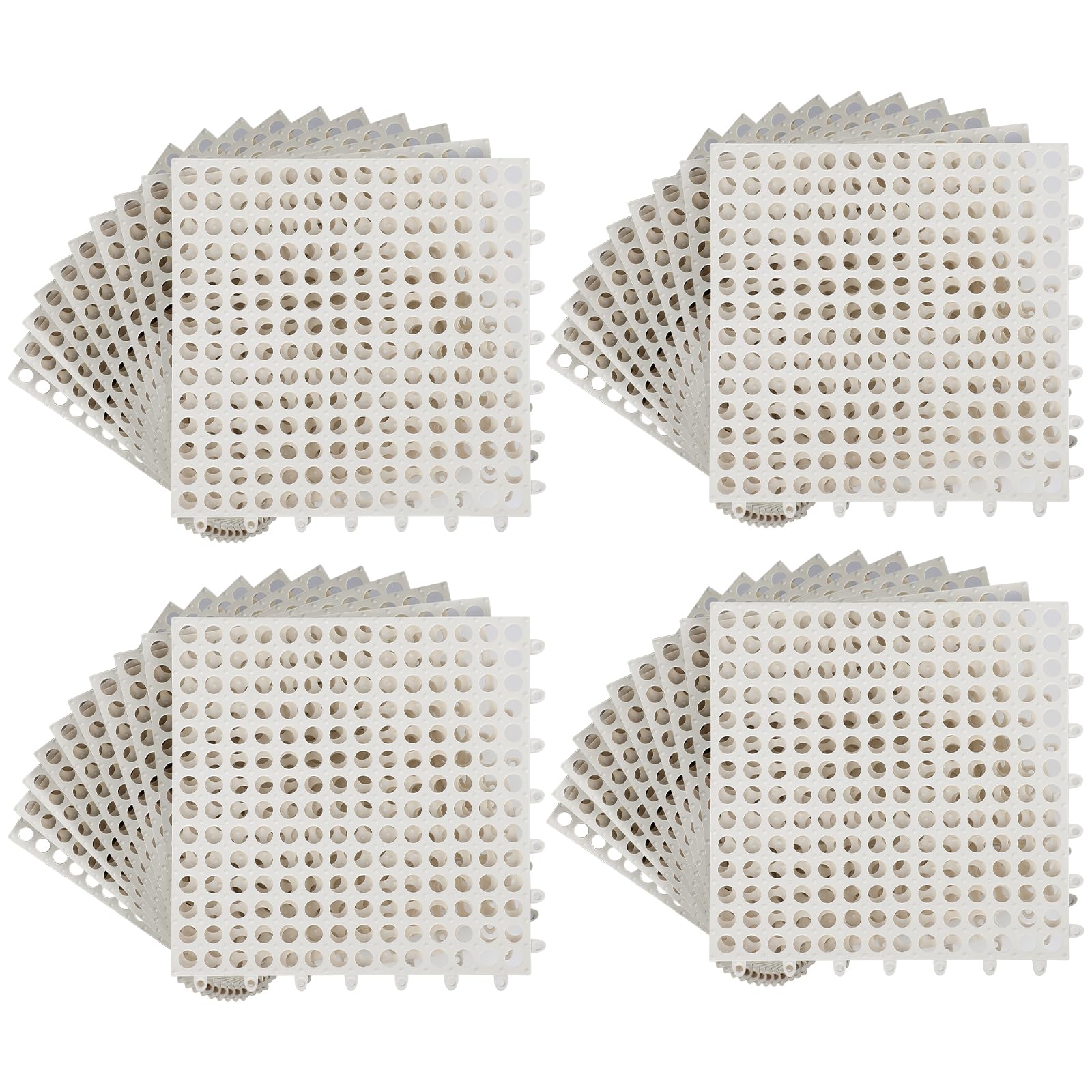 Amazon.com: FAHKNS 50 PCS Interlocking Drainage Tiles, 12"x12"Anti Slip ...