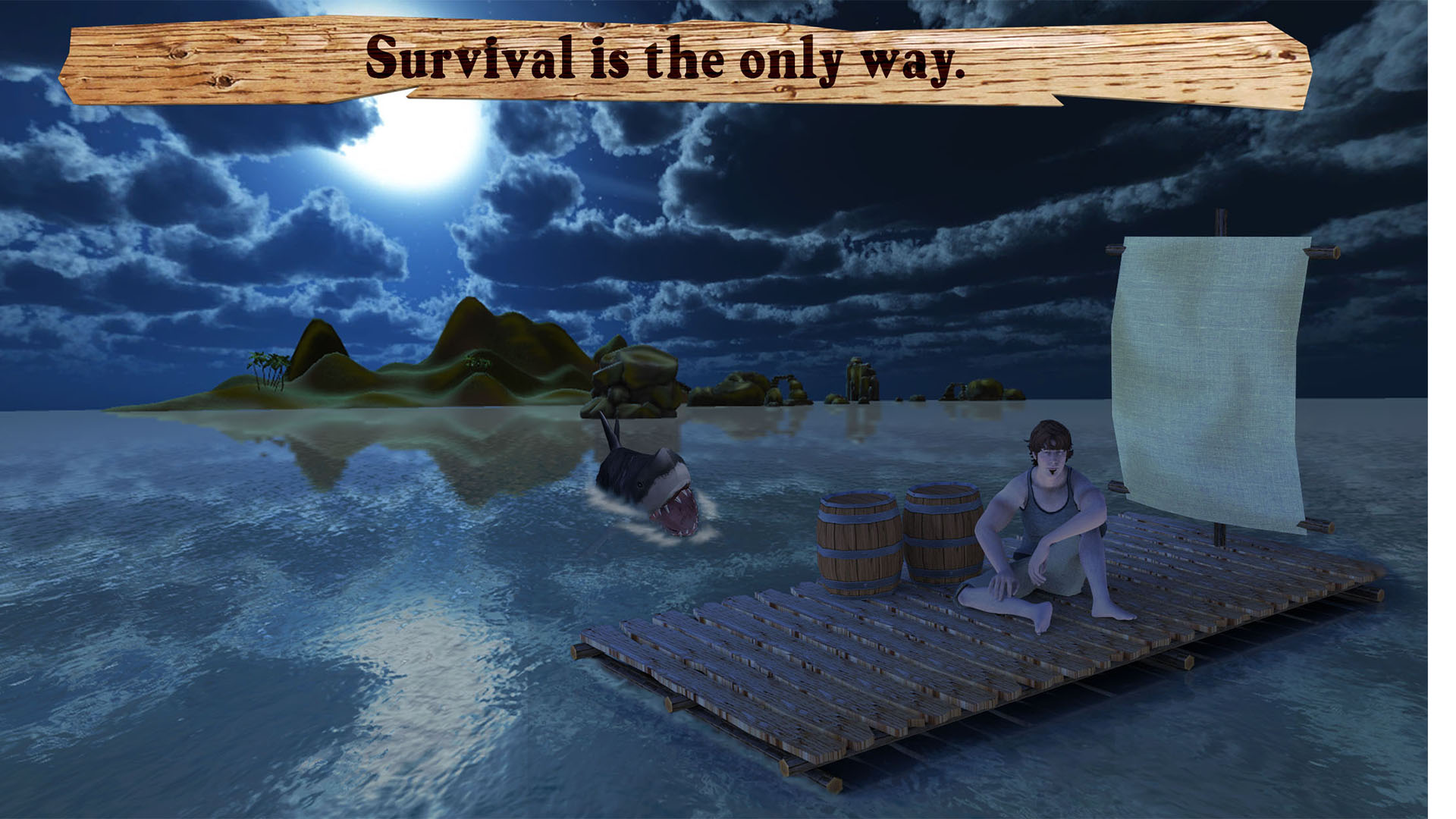 Raft Survival Island Underwater Shark Attack - App on the Amazon Appstore