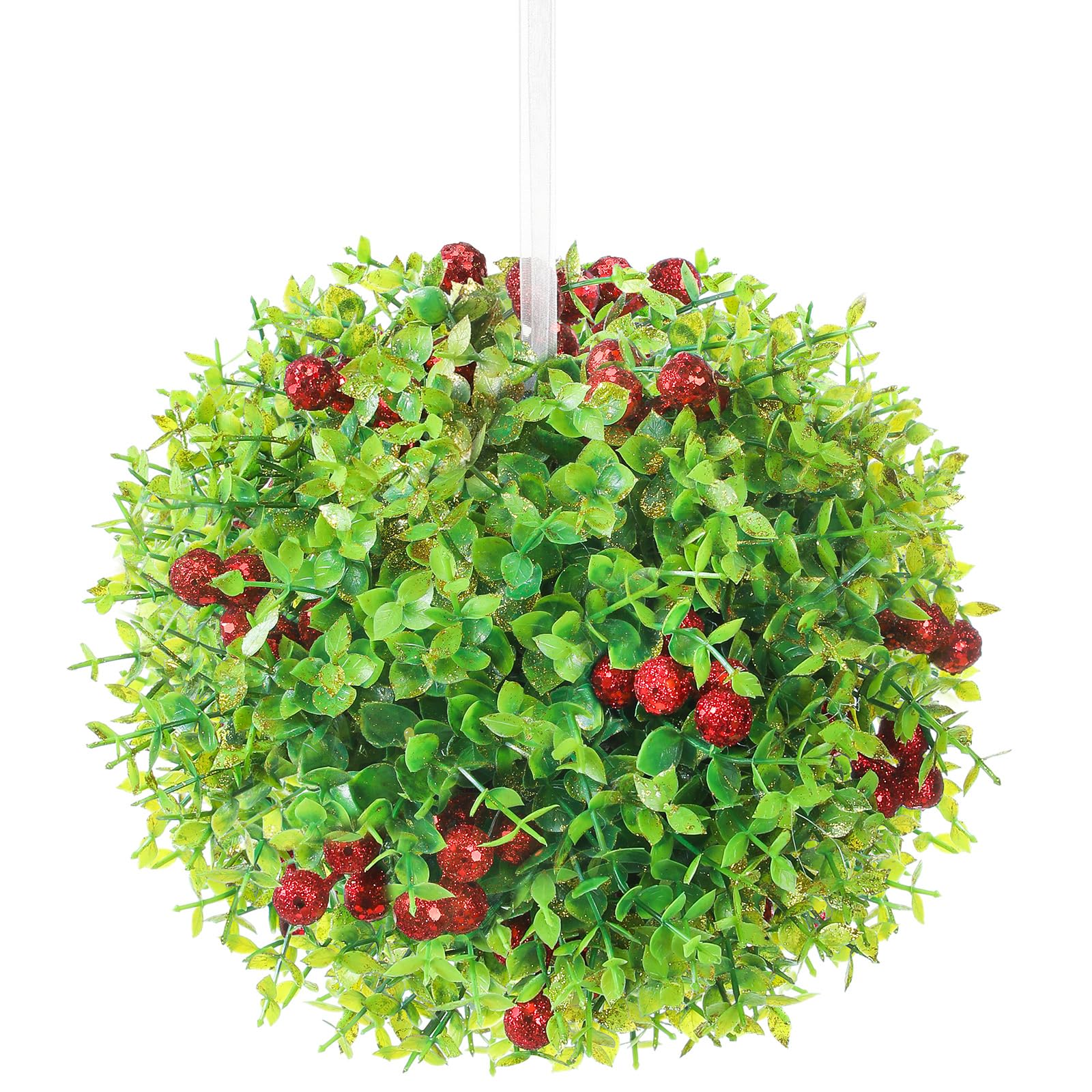 Amazon.com: Blueweenly 8 Inches Mistletoe Christmas Decor Mistletoe ...