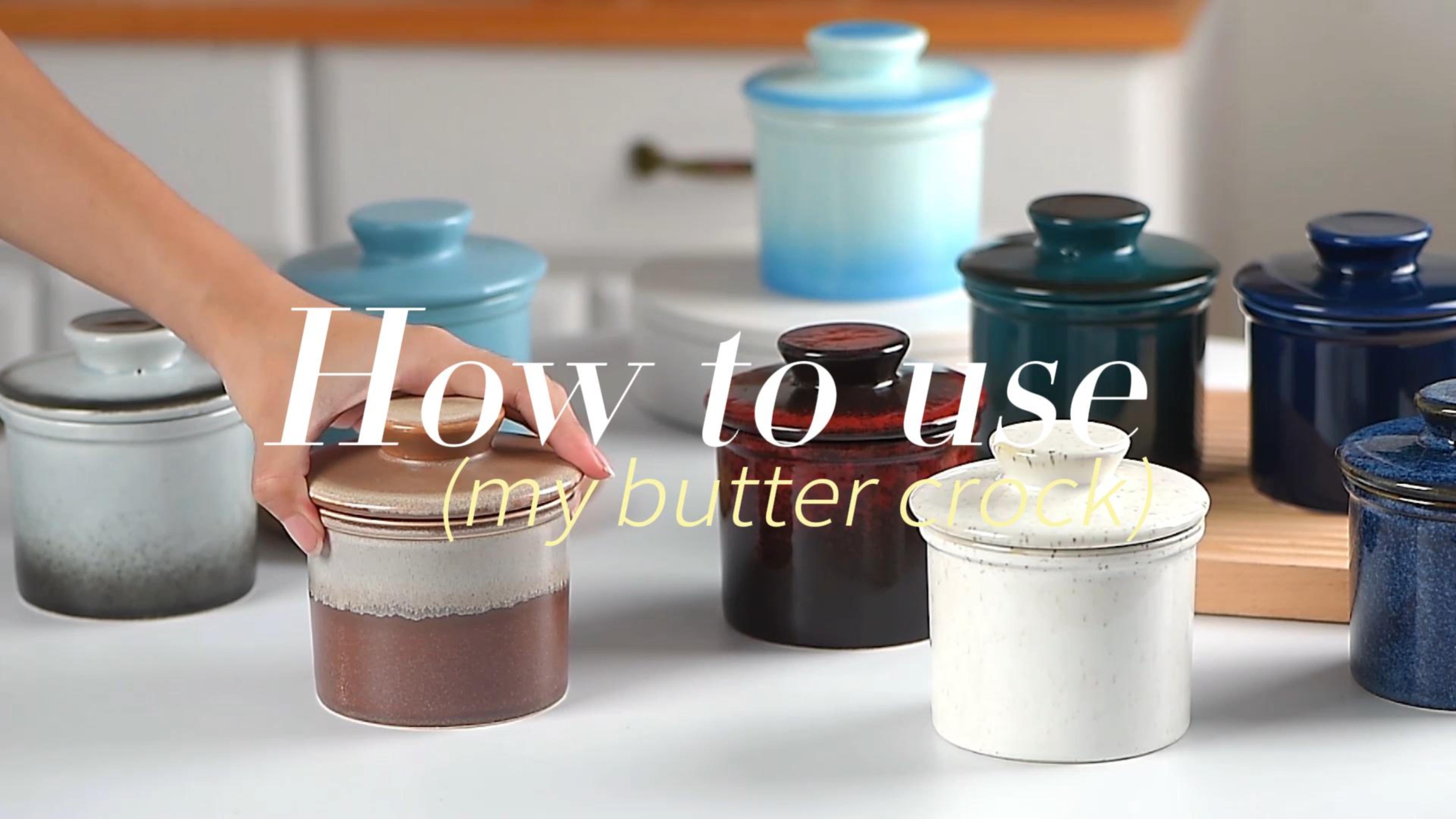 Watch How use your butter crock on Amazon Live