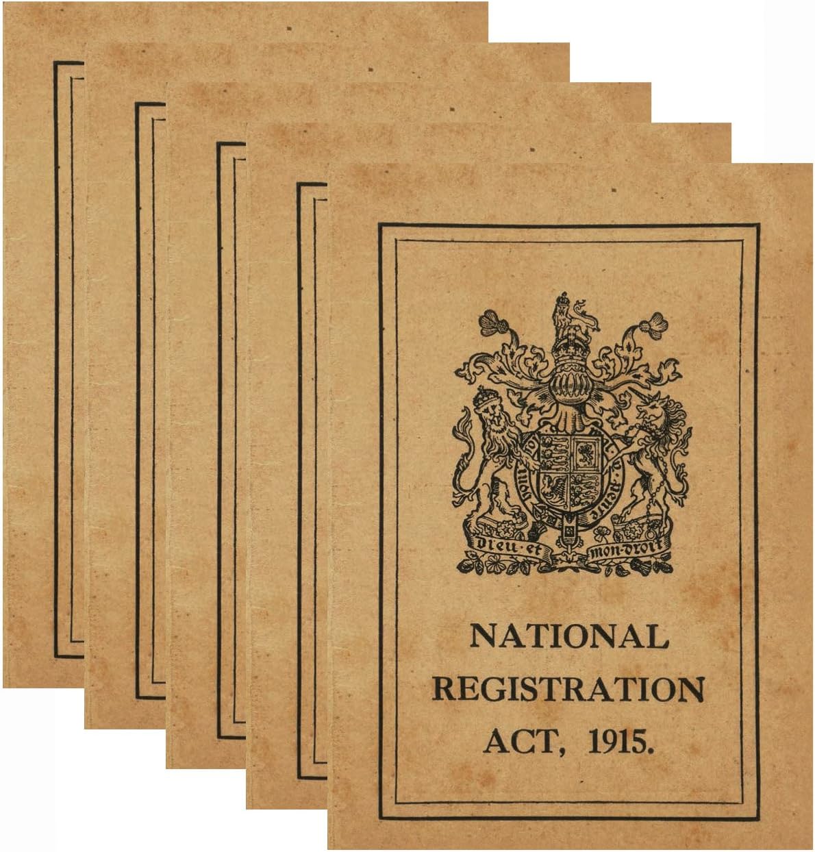 WW1 Replica Great War ID Card x 5 : Amazon.co.uk: Stationery & Office ...