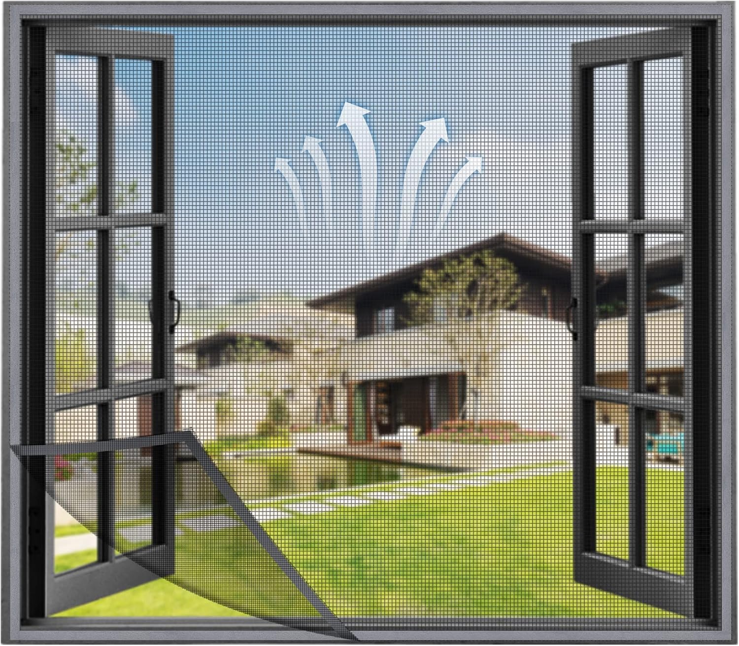 Fliegengitter Fenster,Dawdix Insektenschutz Mückennetz Moskitonetz ...