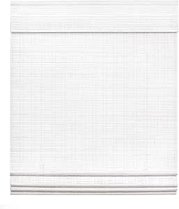 Amazon.com: LazBlinds Cordless Bamboo Roman Shades, Light Filtering ...