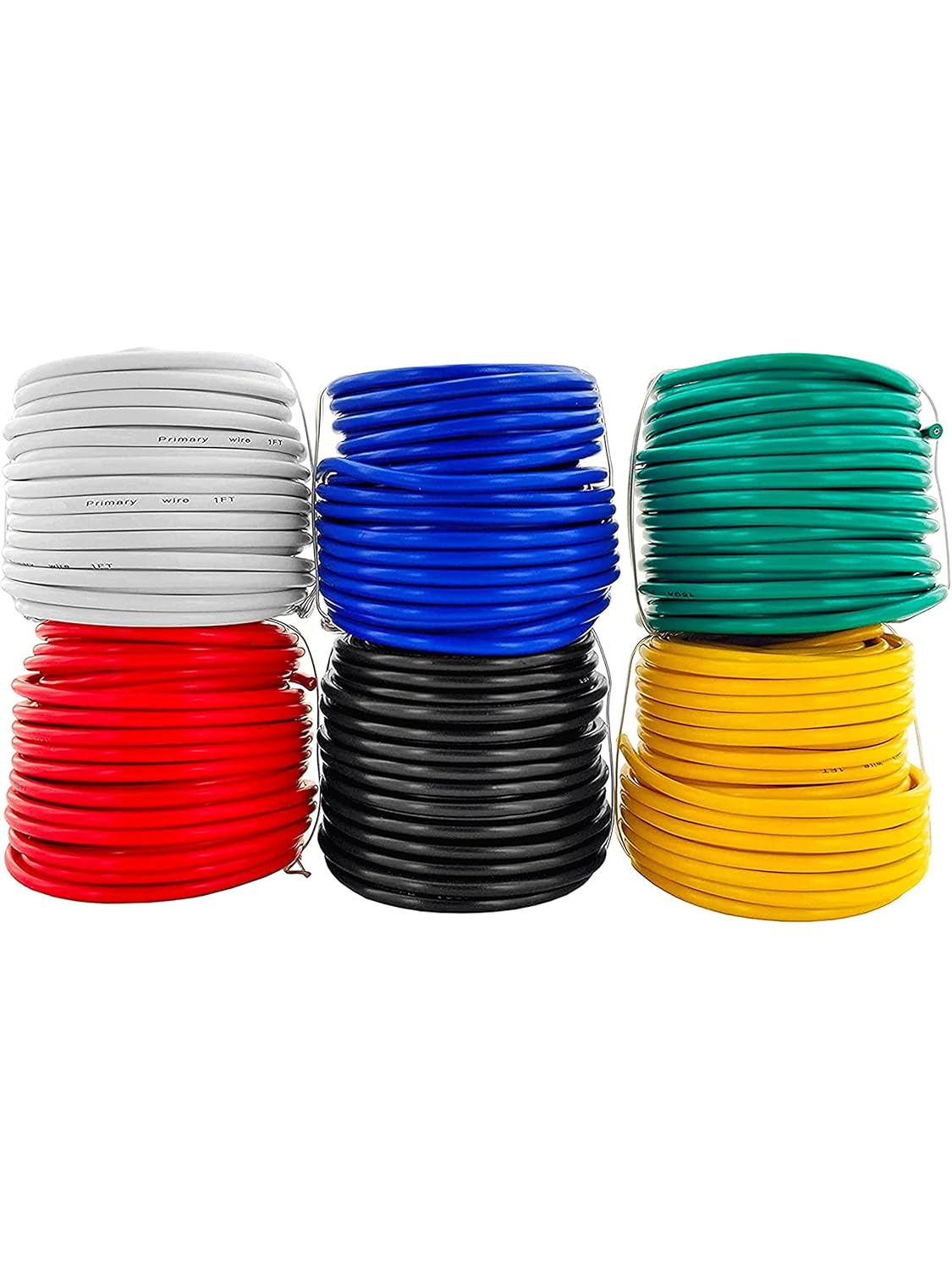 GS Power 18 AWG (American Wire Gauge) OFC Pure Copper Automotive ...