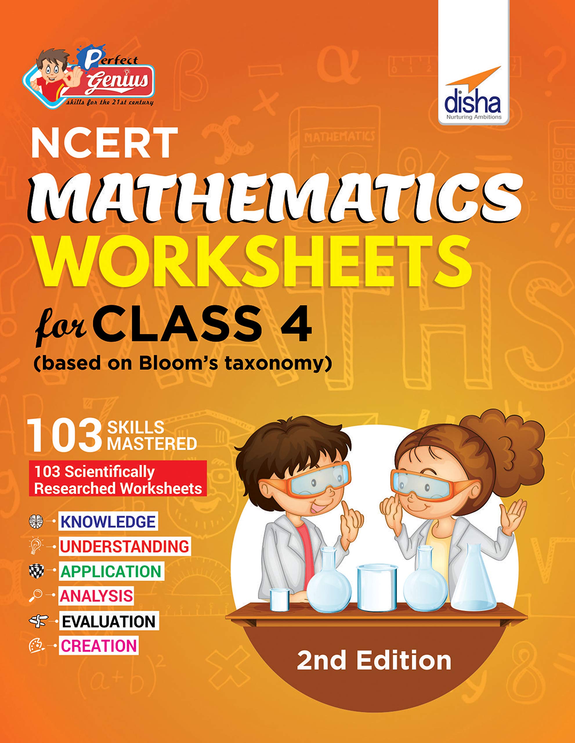 Buy Perfect Genius NCERT Mathematics Worksheets for Class 4 (based on ...
