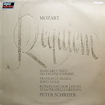 Mozart: REQUIEM KV 626 [Vinyl LP] [Schallplatte] - Wolfgang Amadeus Mozart, Peter Schreier ...
