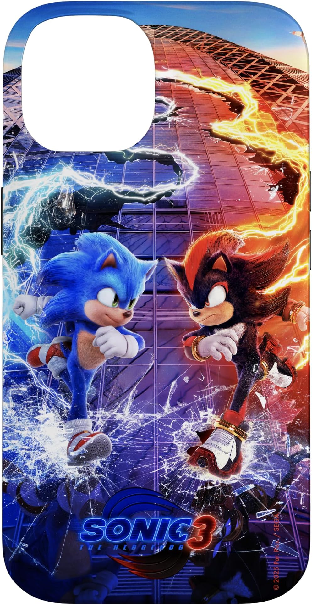 Amazon.com: iPhone 11 Sonic the Hedgehog 3 - Sonic VS Shadow Case ...