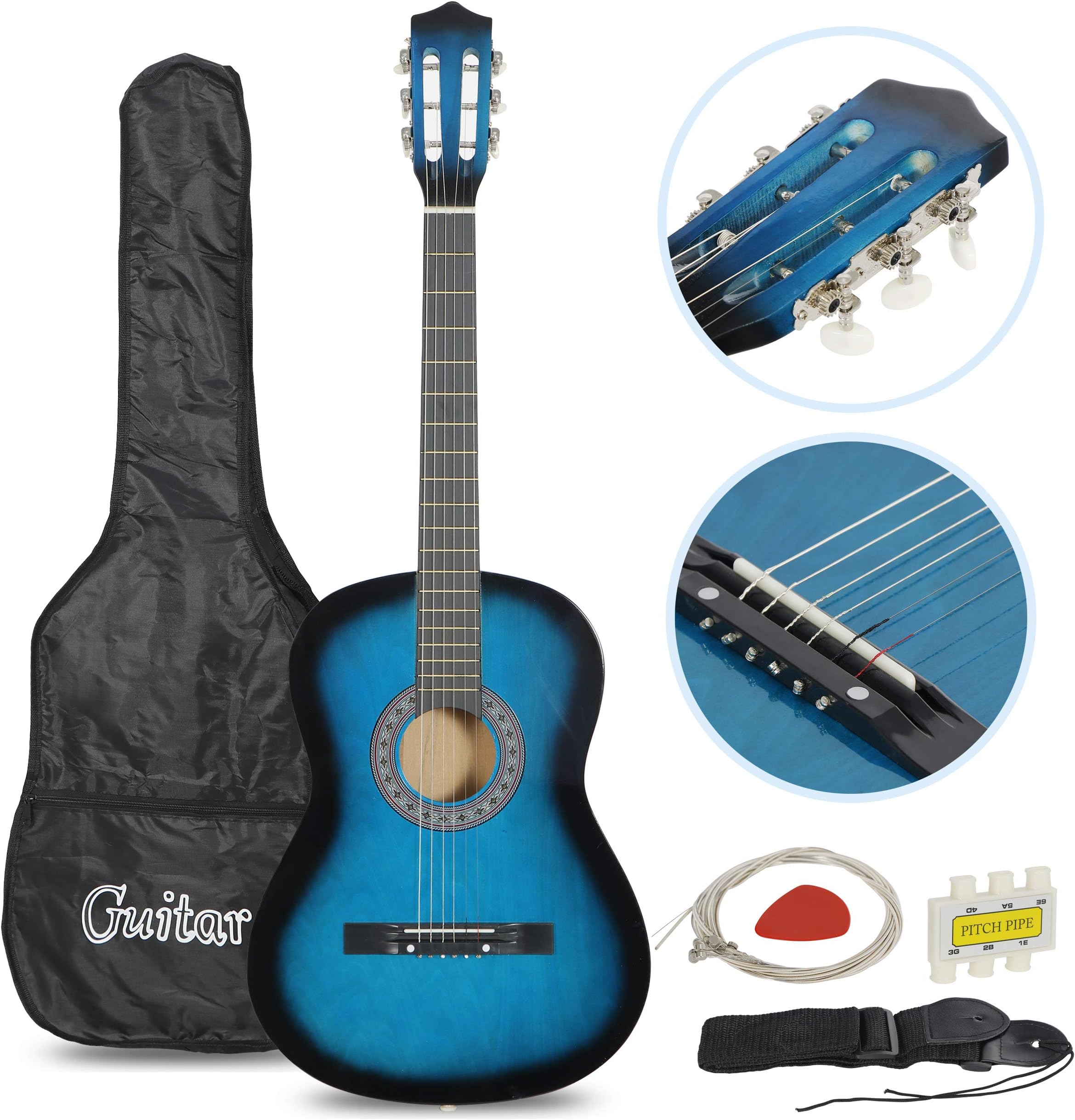 Amazon.com: First Act Discovery Acoustic 30" Guitar Beginner Starter ...