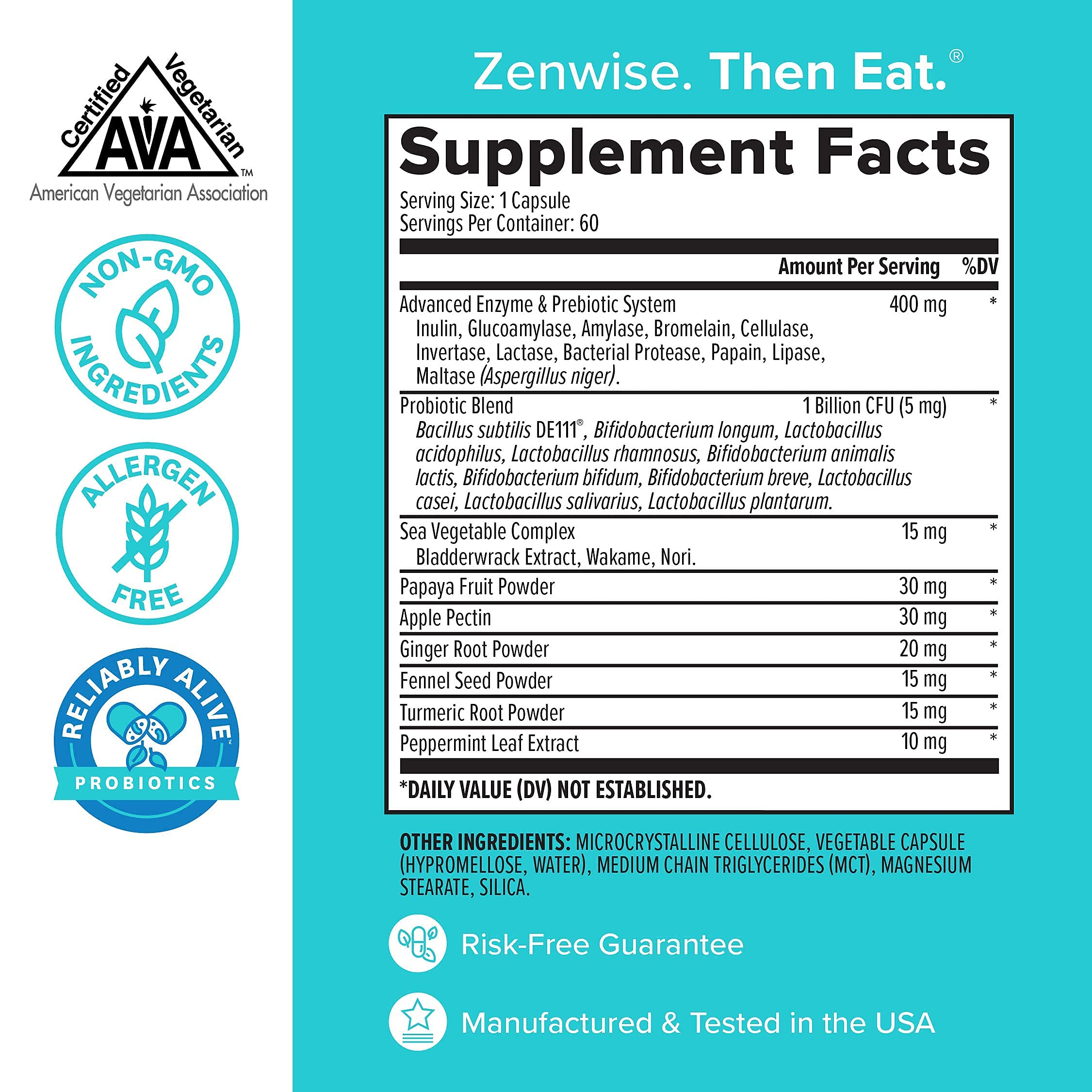Zenwise Digestive Enzymes Pro...B072YHM6S2 | Encarguelo.com