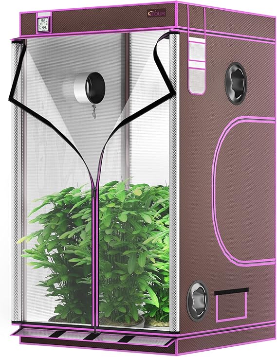 Amazon.com: ATOUR 4x4 Grow Tent, 48"x48"x80'' High Reflective Mylar ...