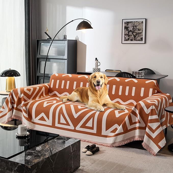 Amazon.com: Akpgq Boho Non Slip Covers Sofa Covers for 3 Cushion ...