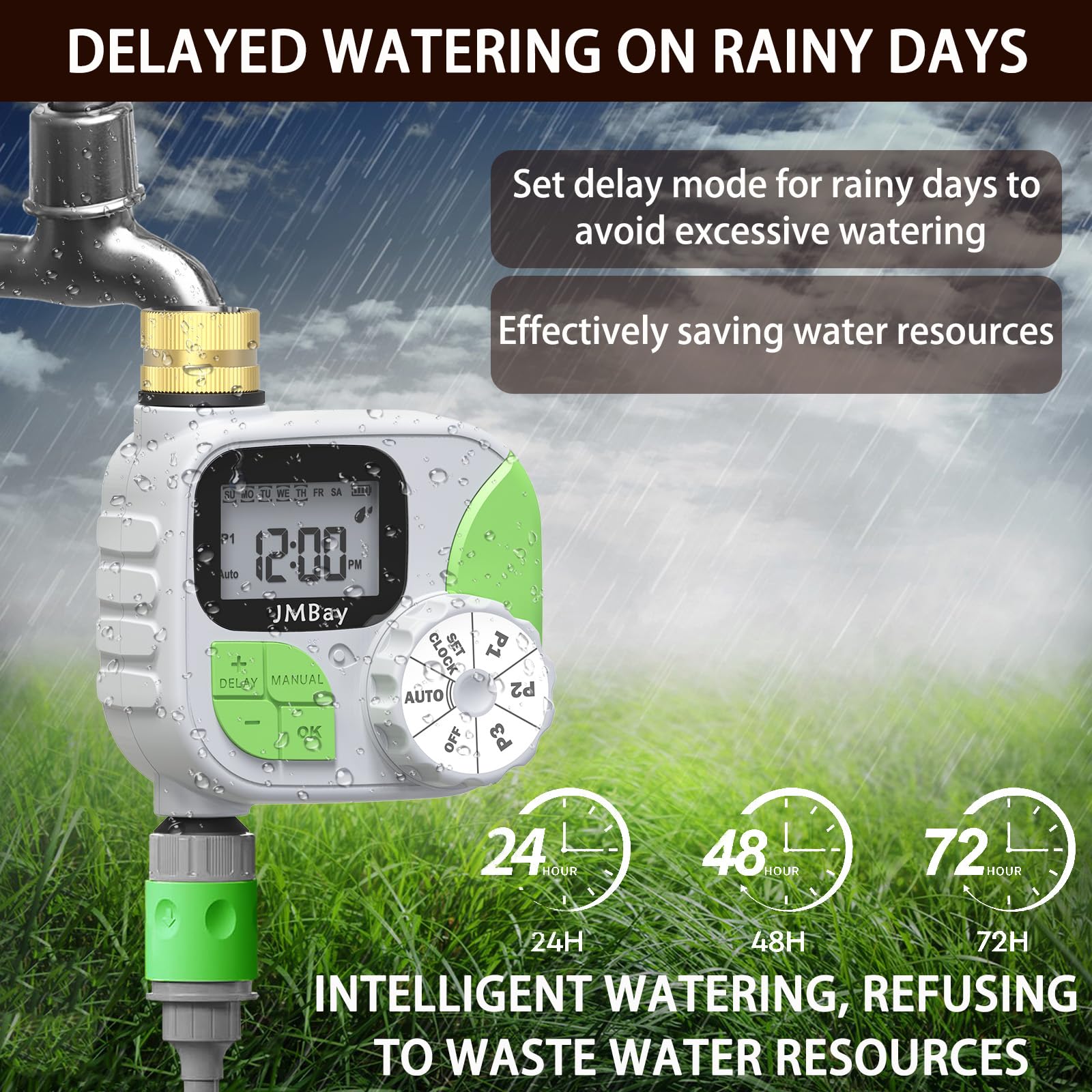 Snapklik.com : Water Timer For Garden Hose,Smart Sprinkler Timer ...
