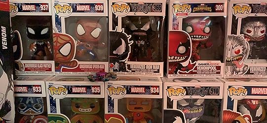 Amazon.com: Funko POP Marvel: Gingerbread Spider-Man, Multicolor, 4 ...