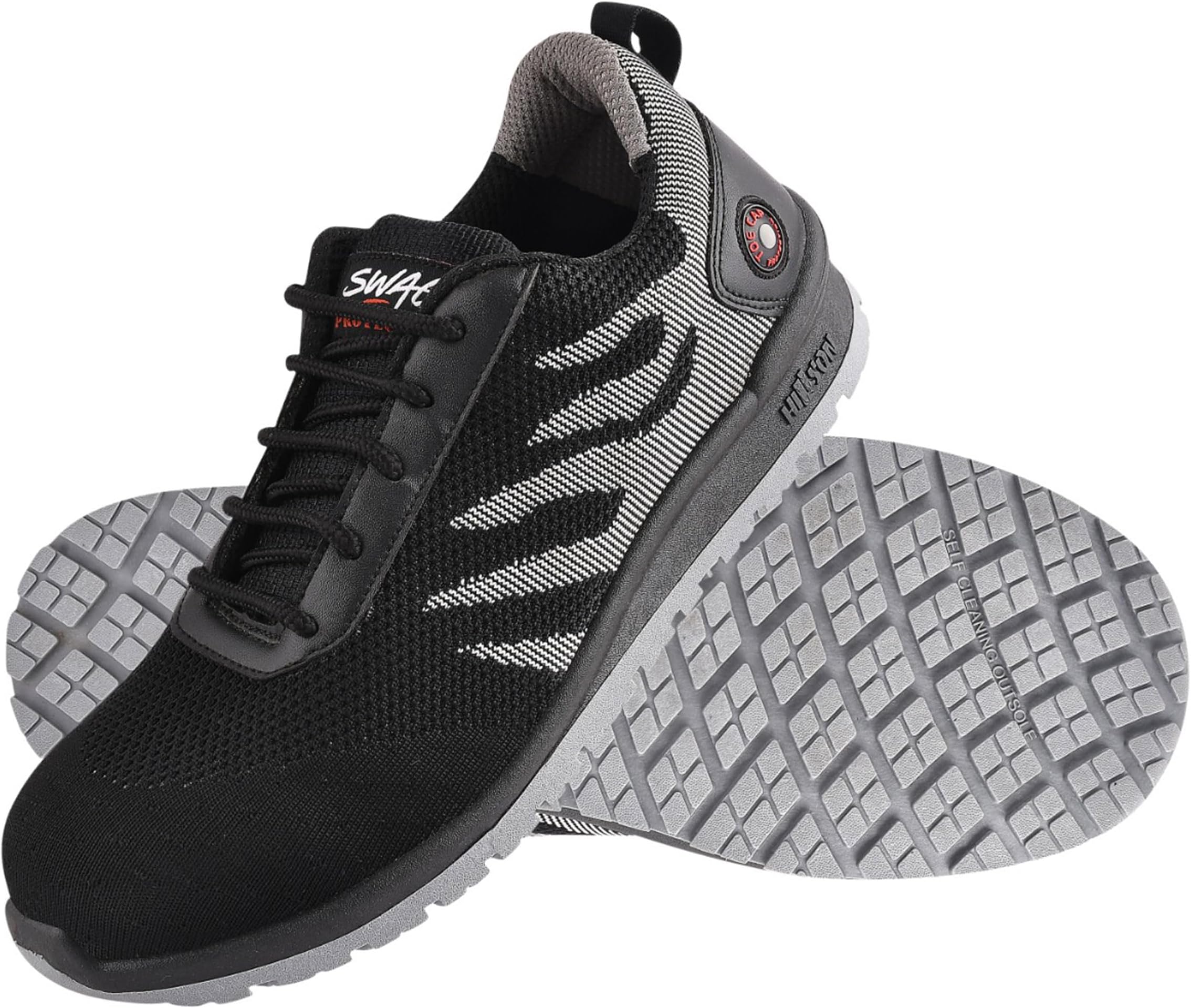 HILLSON Men 1907 Swag: Stylish Footwear Safety Shoes With Metal Toe Cap ...
