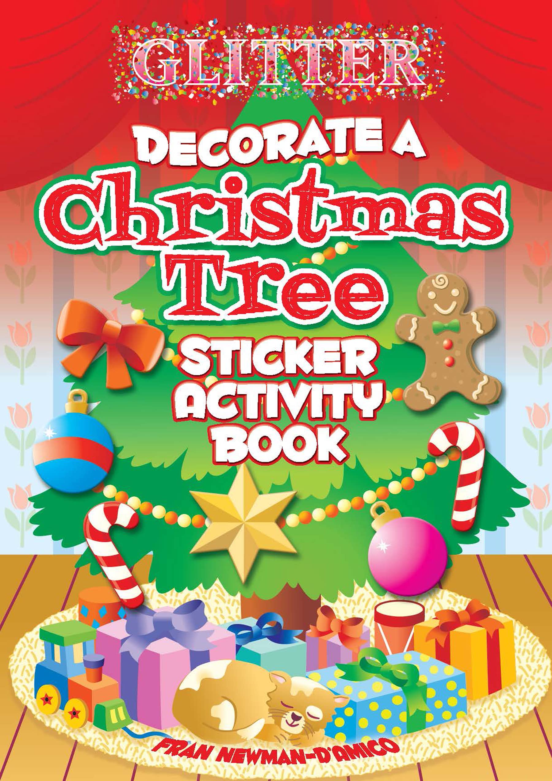 Glitter Decorate a Christmas Tree, Sticker Activity Book (Dover Little ...