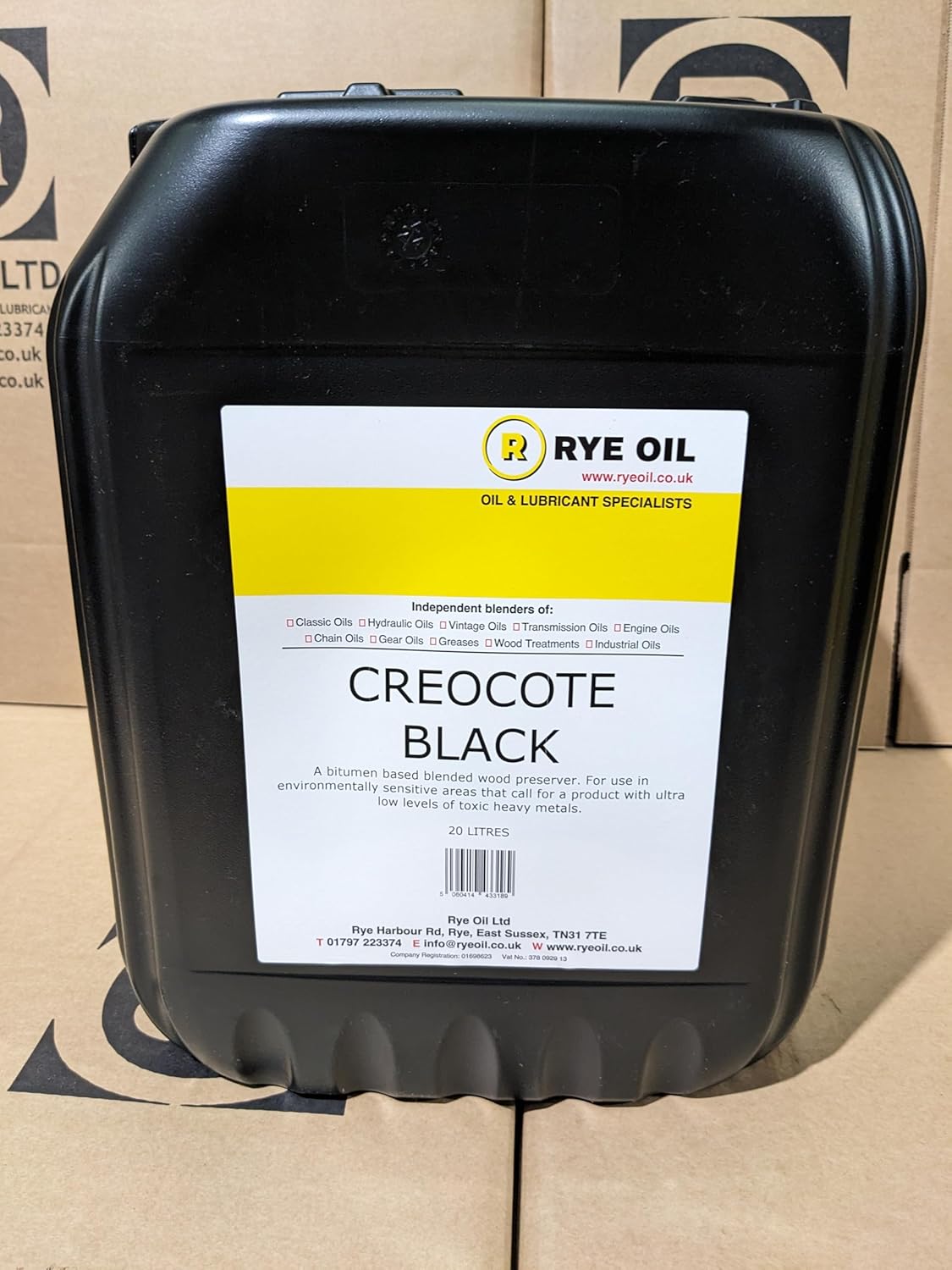Creocote Black 20l : Amazon.co.uk: DIY & Tools