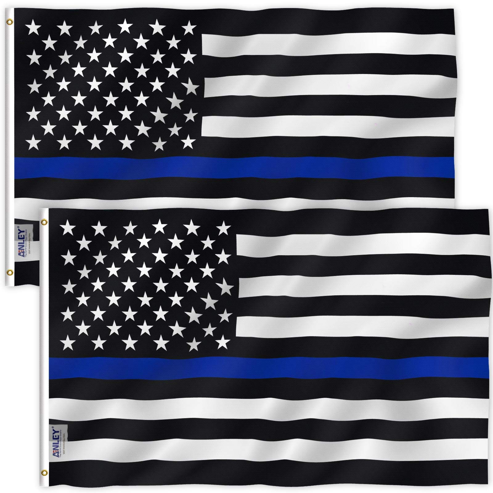 Snapklik.com : ANLEY Fly Breeze 3x5 Foot Thin Blue Line US National ...