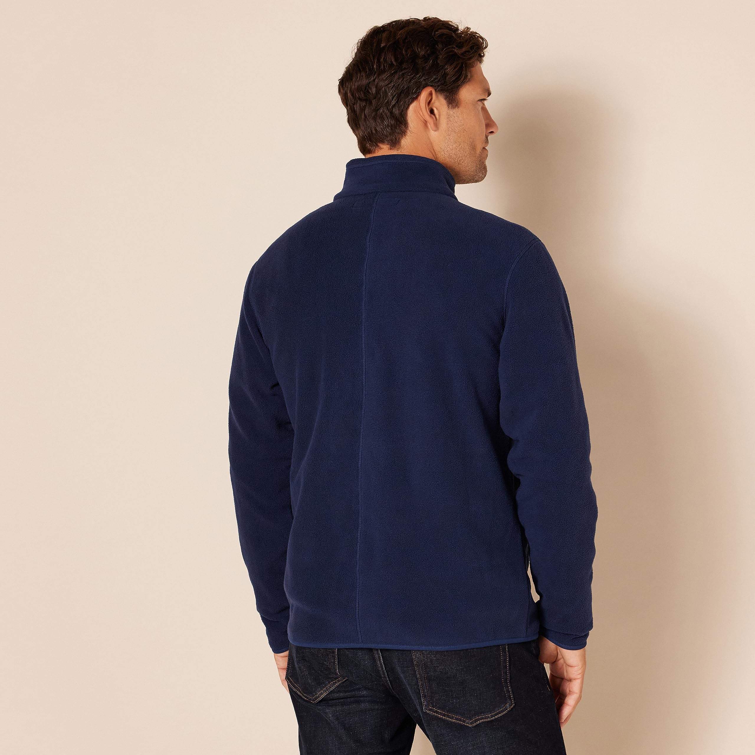 Snapklik.com : Essentials Mens Full-Zip Fleece Jacket