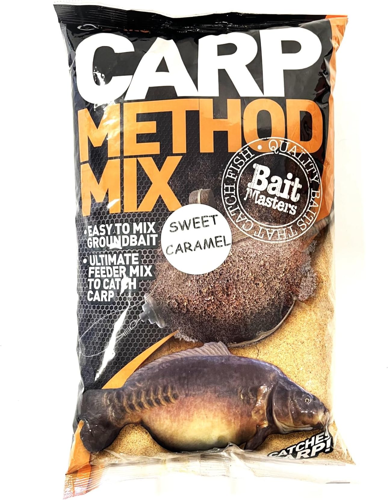 Carp Method Mix Sweet Caramel 2kg Fishing Bait : Amazon.co.uk: Sports ...