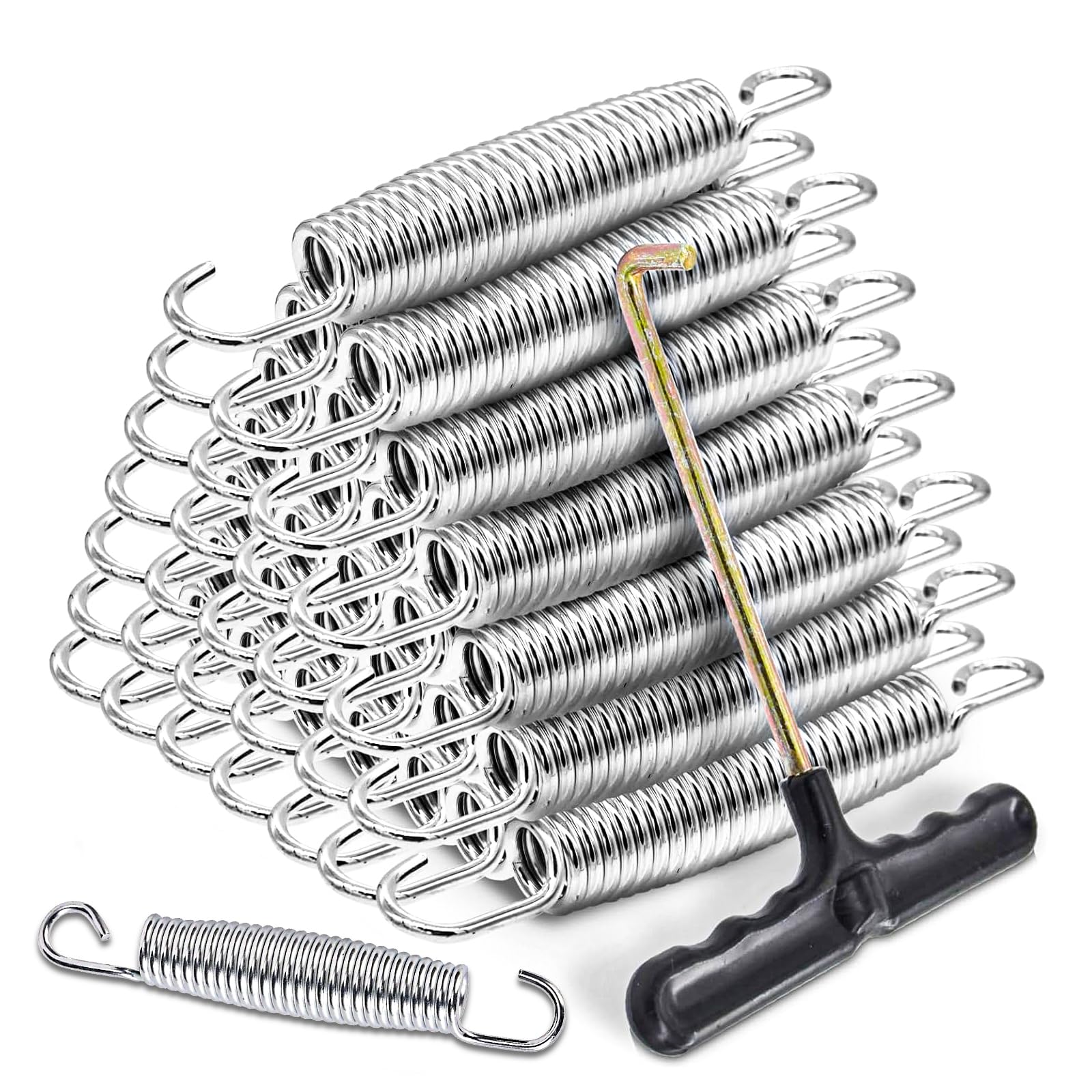 Amazon.com : LUNKUIVY 50 PCS Trampoline Springs 5.5" Heavy Duty ...