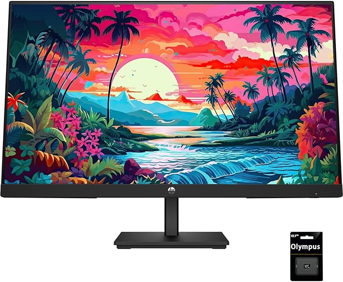 Amazon.com: HP 24" FHD Monitor - V24 inch IPS LED FHD (1920 x 1080 ...