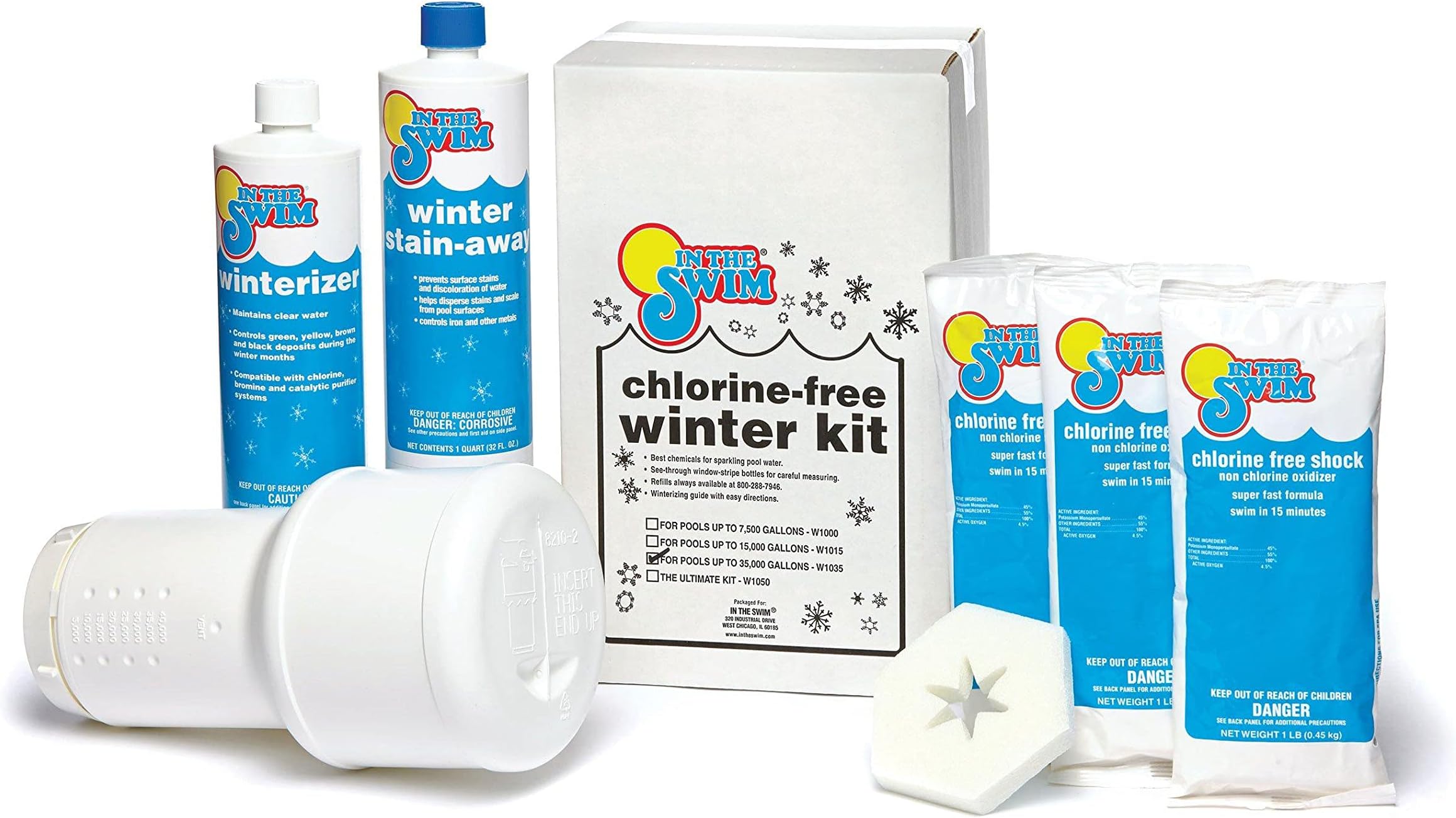 Amazon.com : CPDI Champion Swimming Pool Antifreeze for Winterizing, 4 ...