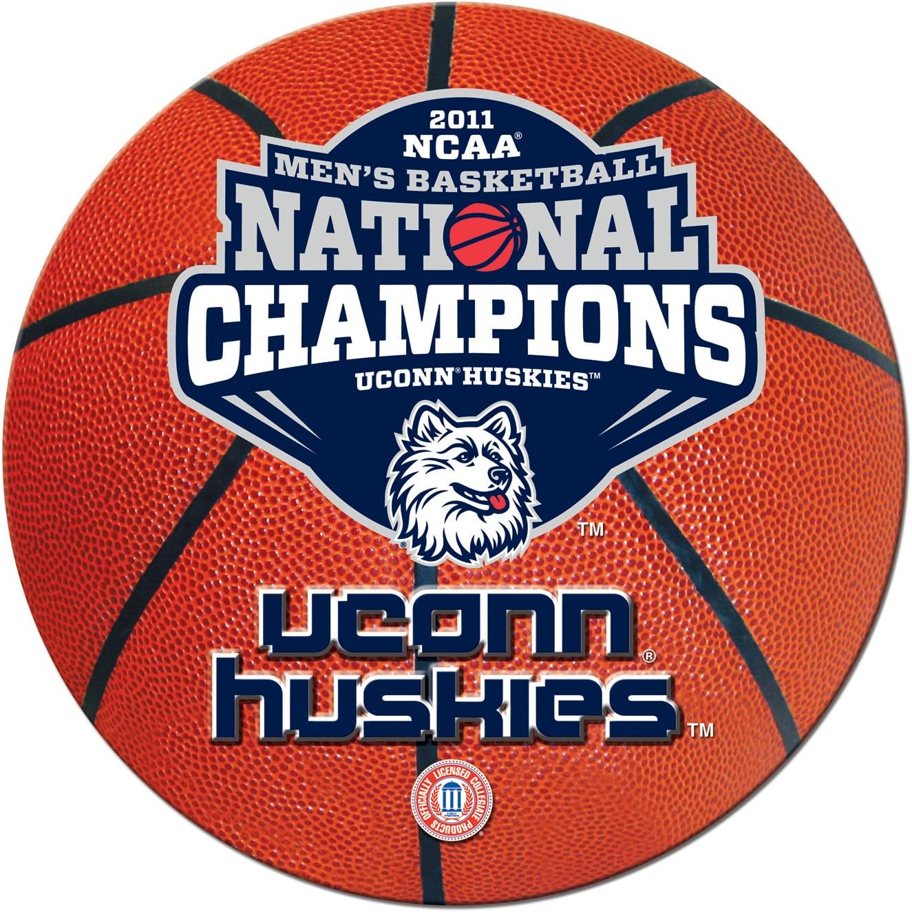 Amazon.com : Rico Industries NCAA Connecticut Huskies 2011 Basketball ...