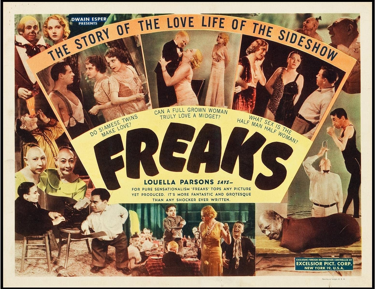 Sideshow Freaks Poster