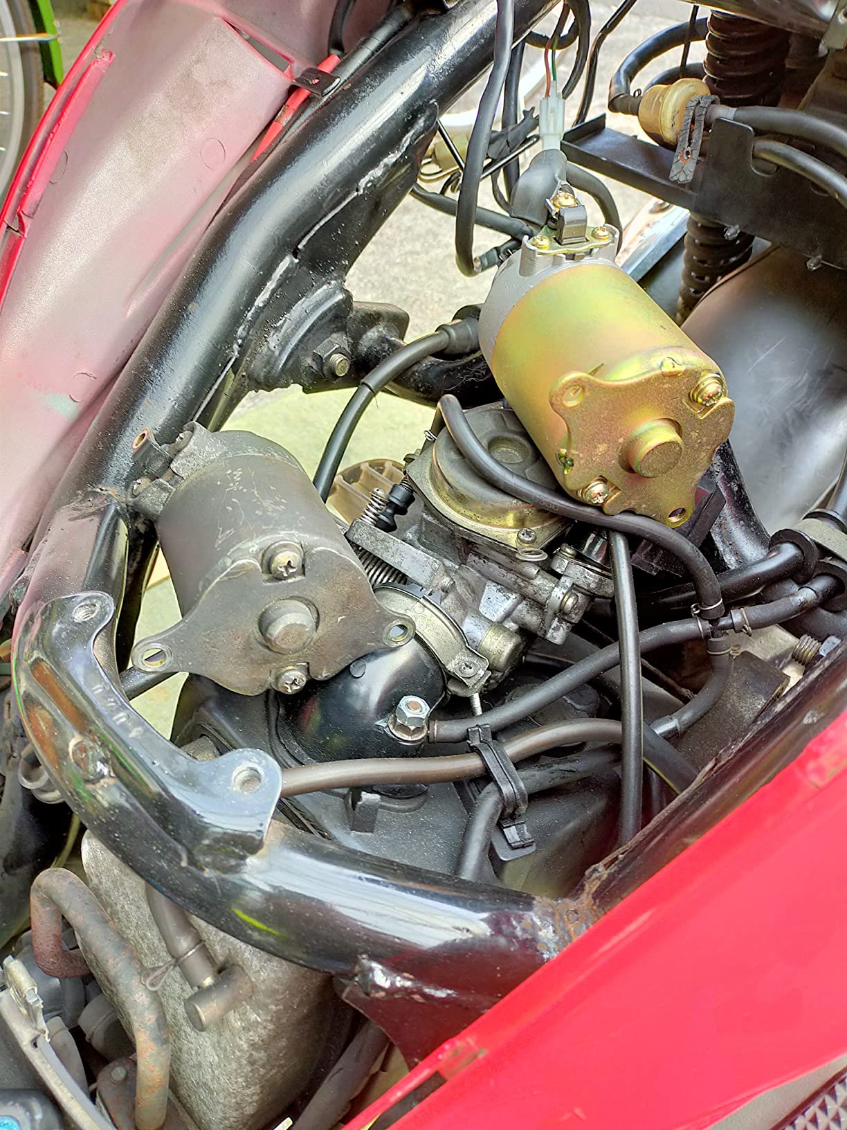 Amazon | PHOENIX MJ ズーマ トライク マジェスティ GY6 125cc 150cc 170cc 200cc エンジン用 ...