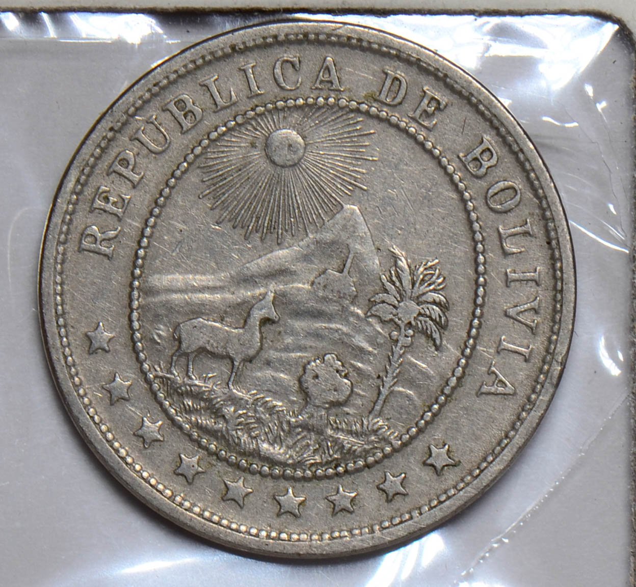 Collectible Coin JU0394 Bolivia 1936 10 Centavos lima animal at Amazon ...