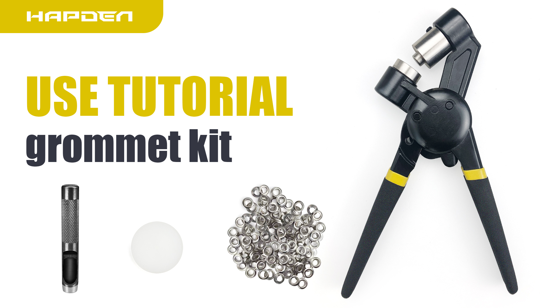 Watch USE TUTORIAL for GROMMET KIT on Amazon Live