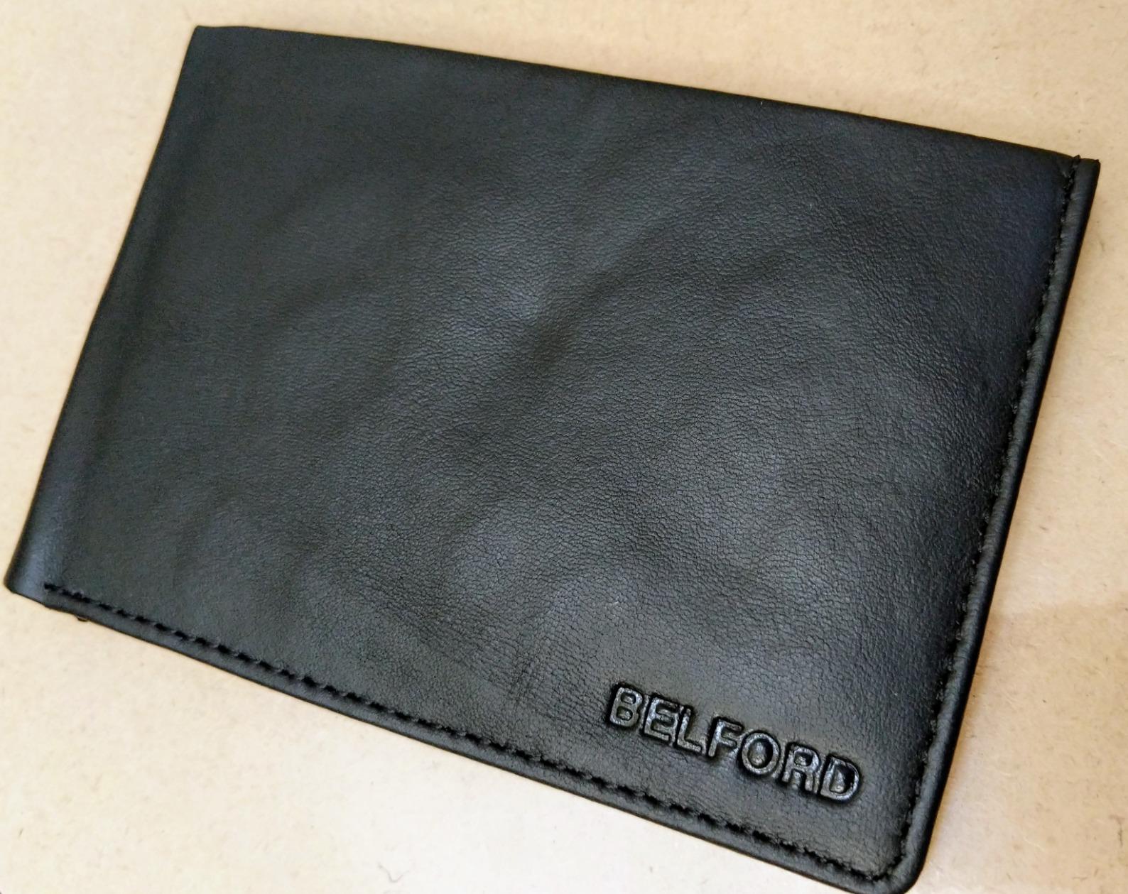 Amazon.com | Genuine Sheep Leather RFID Blocking Travel Wallet ...