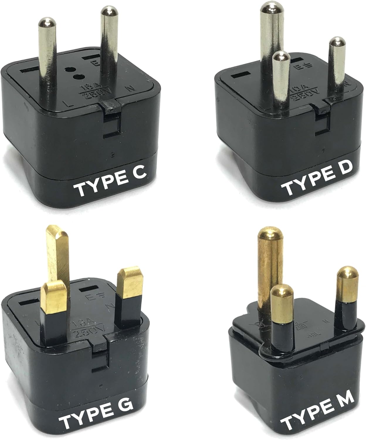 Seven Star Universal Travel Plug Adapters For Europe, India, Africa, UK ...