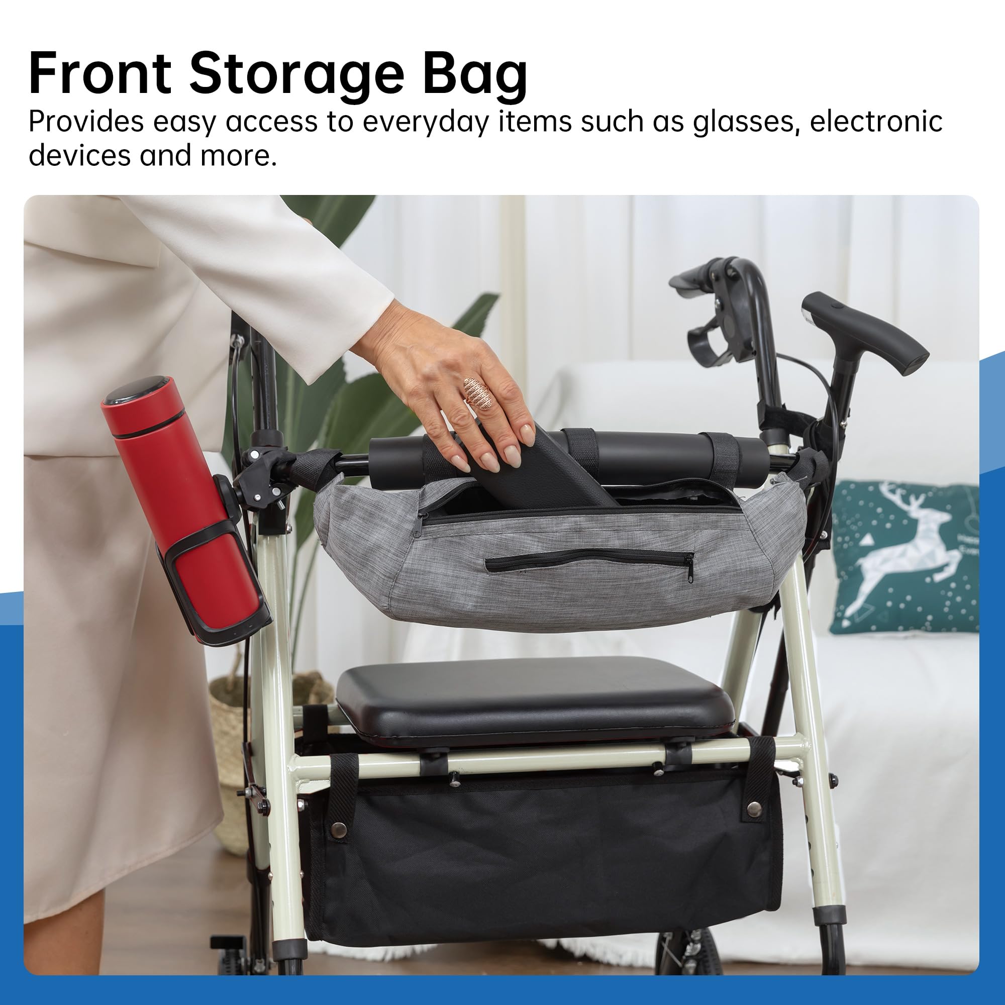 Snapklik.com : RESTISLAND Rollator Walker