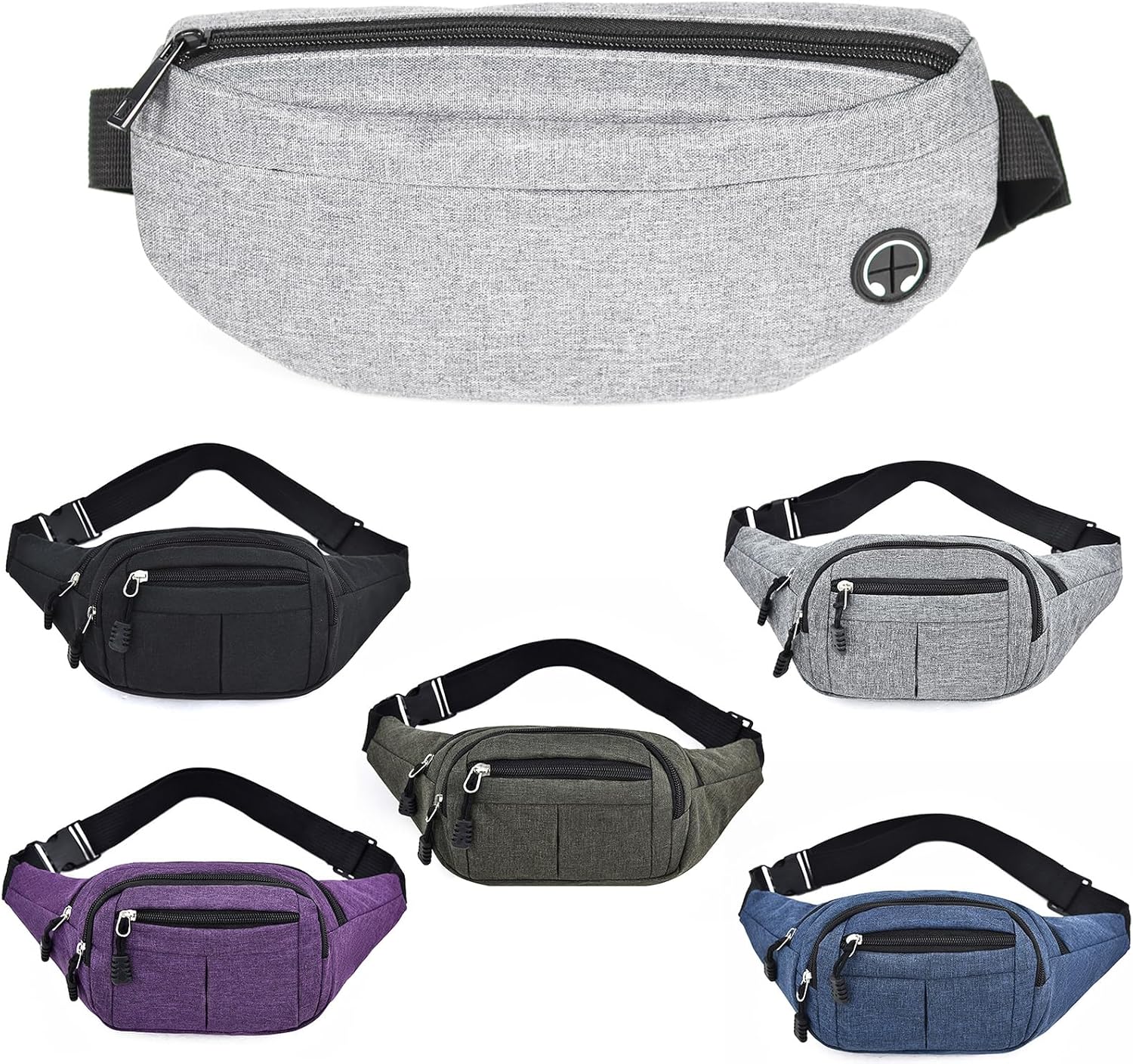 Amazon.com: New Waist Pack for Men and Women, Fanny PackWaterproof ...