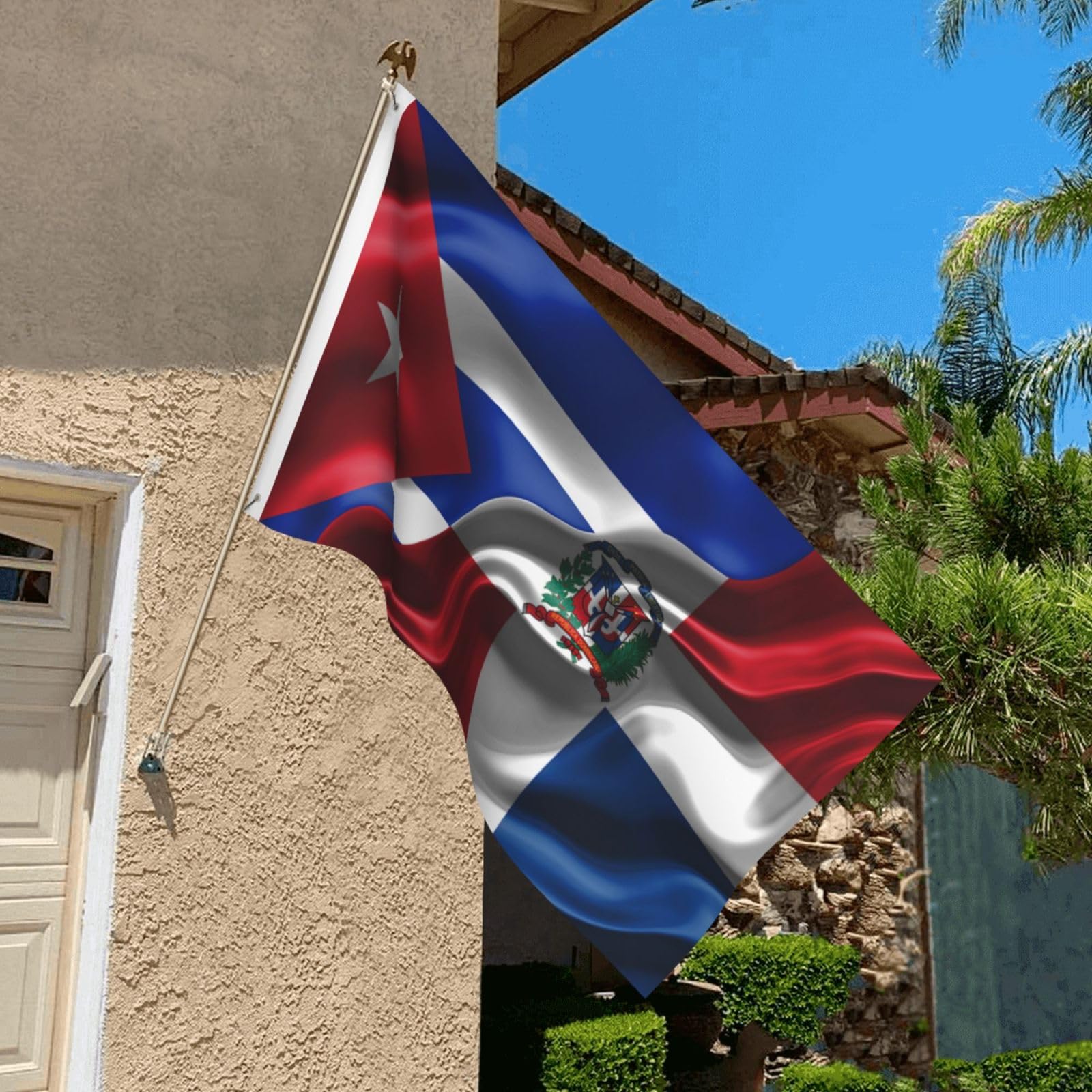Cuban Dominican Flag