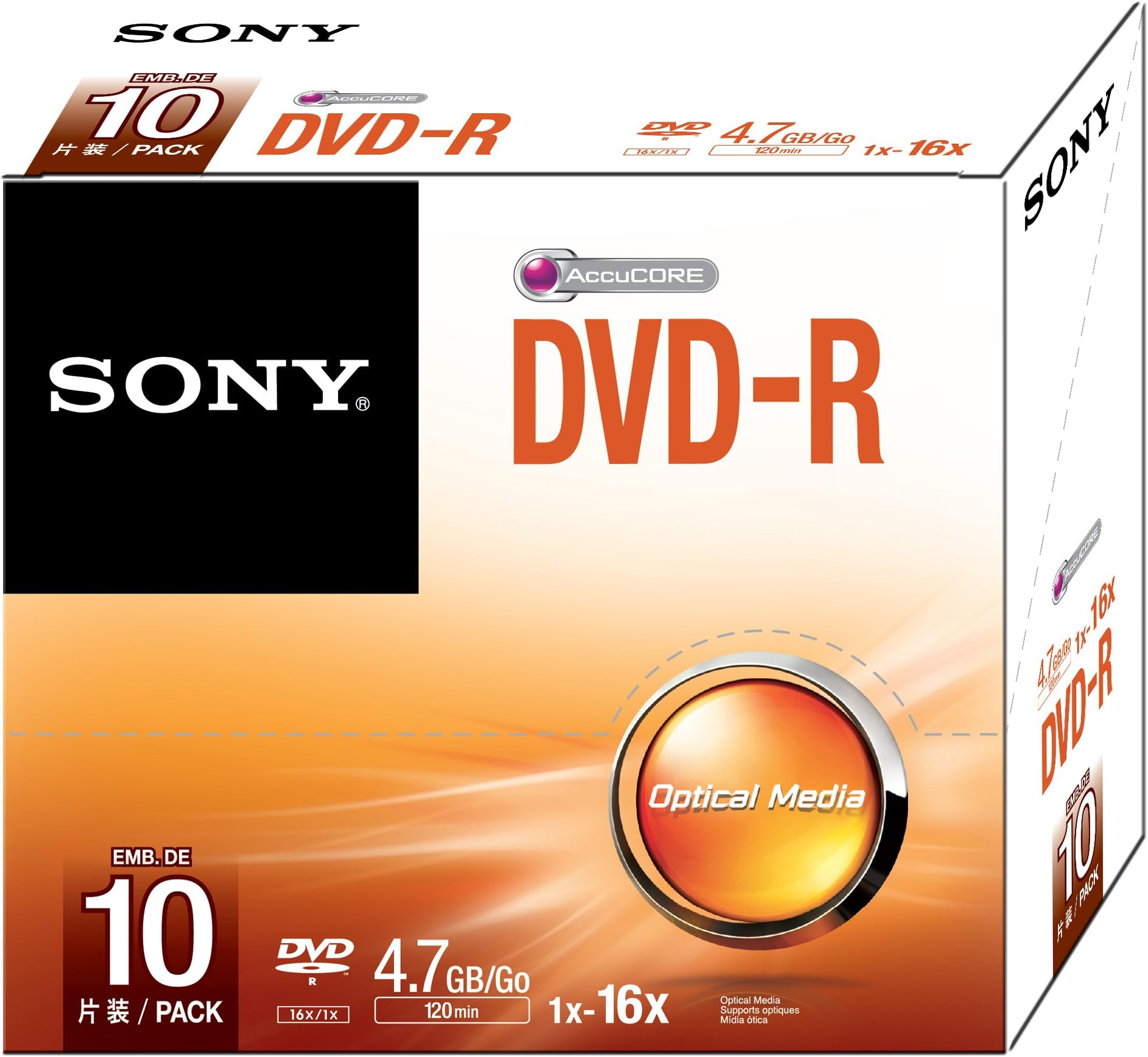 Amazon.com: Sony 8cm DVD-R with Hangtab 5 Pack - 5DMR30R1H : Electronics